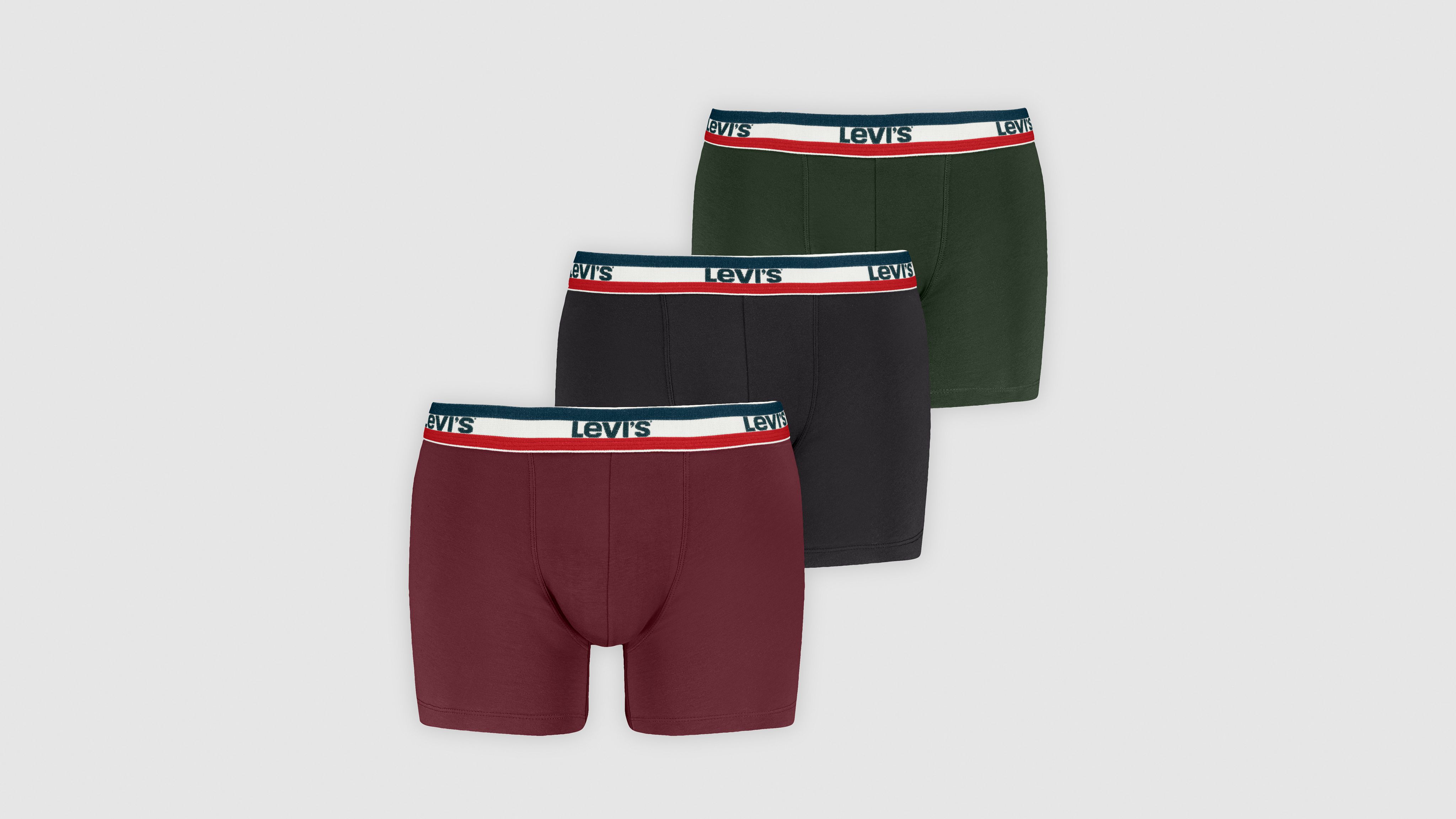 Levi's® Boxer Briefs - 3 Pack - Red | Levi's® DK