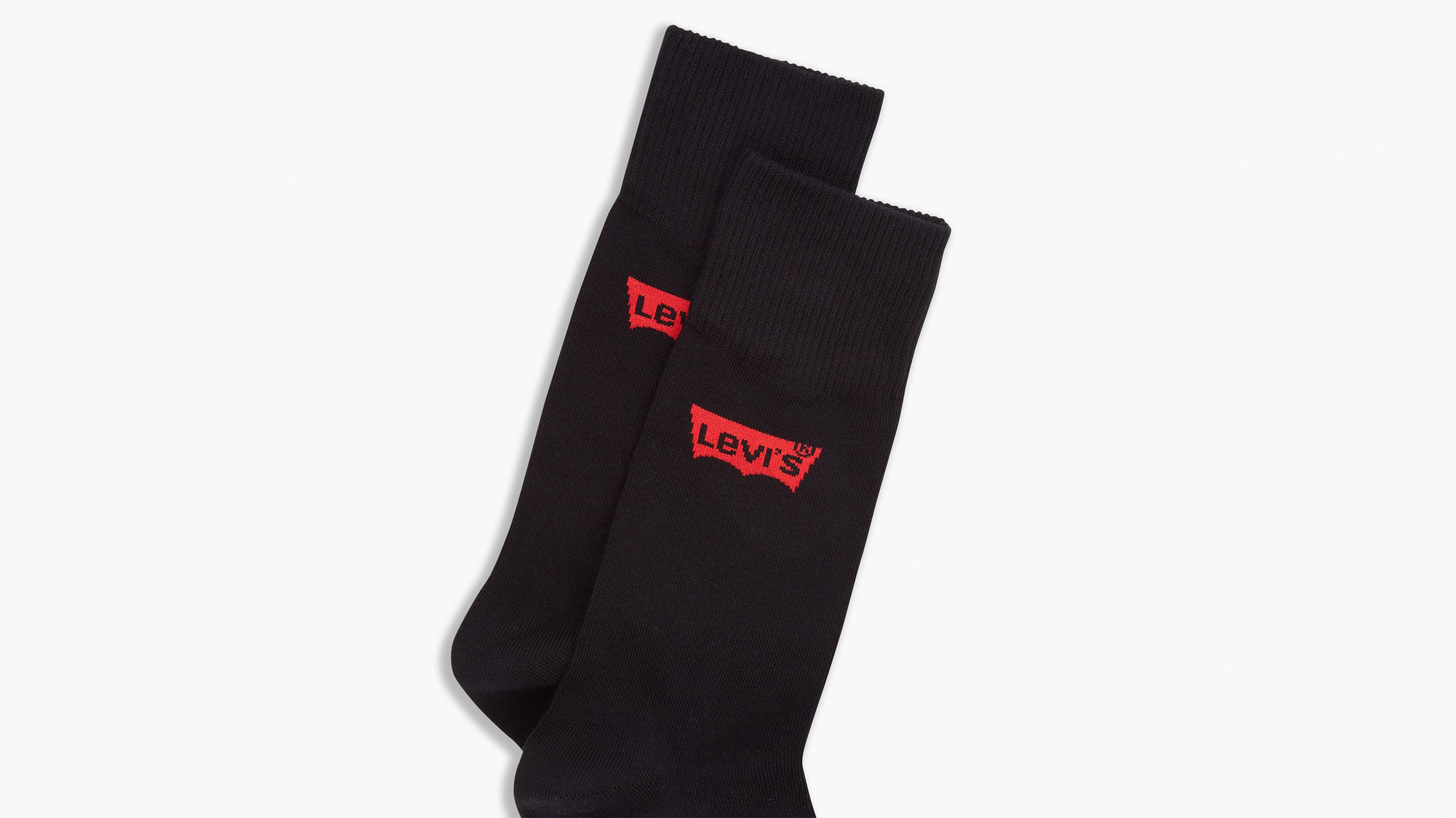 Levi's® Regular Cut Socks - 3 Pack - Black | Levi's® FR