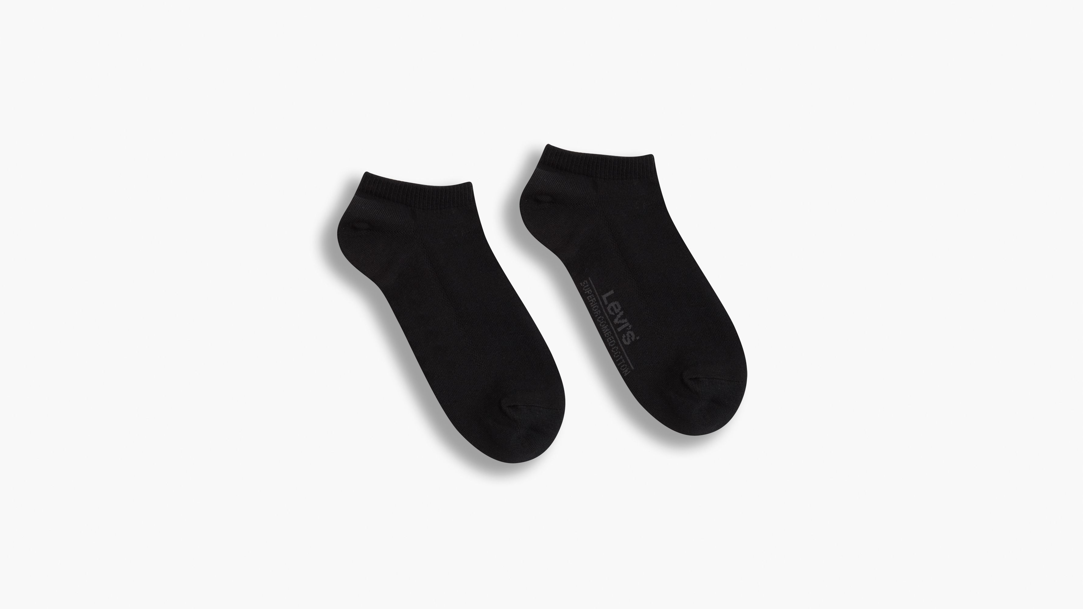 Levi's® Low Cut Socks - 2 Pack - Black | Levi's® PL