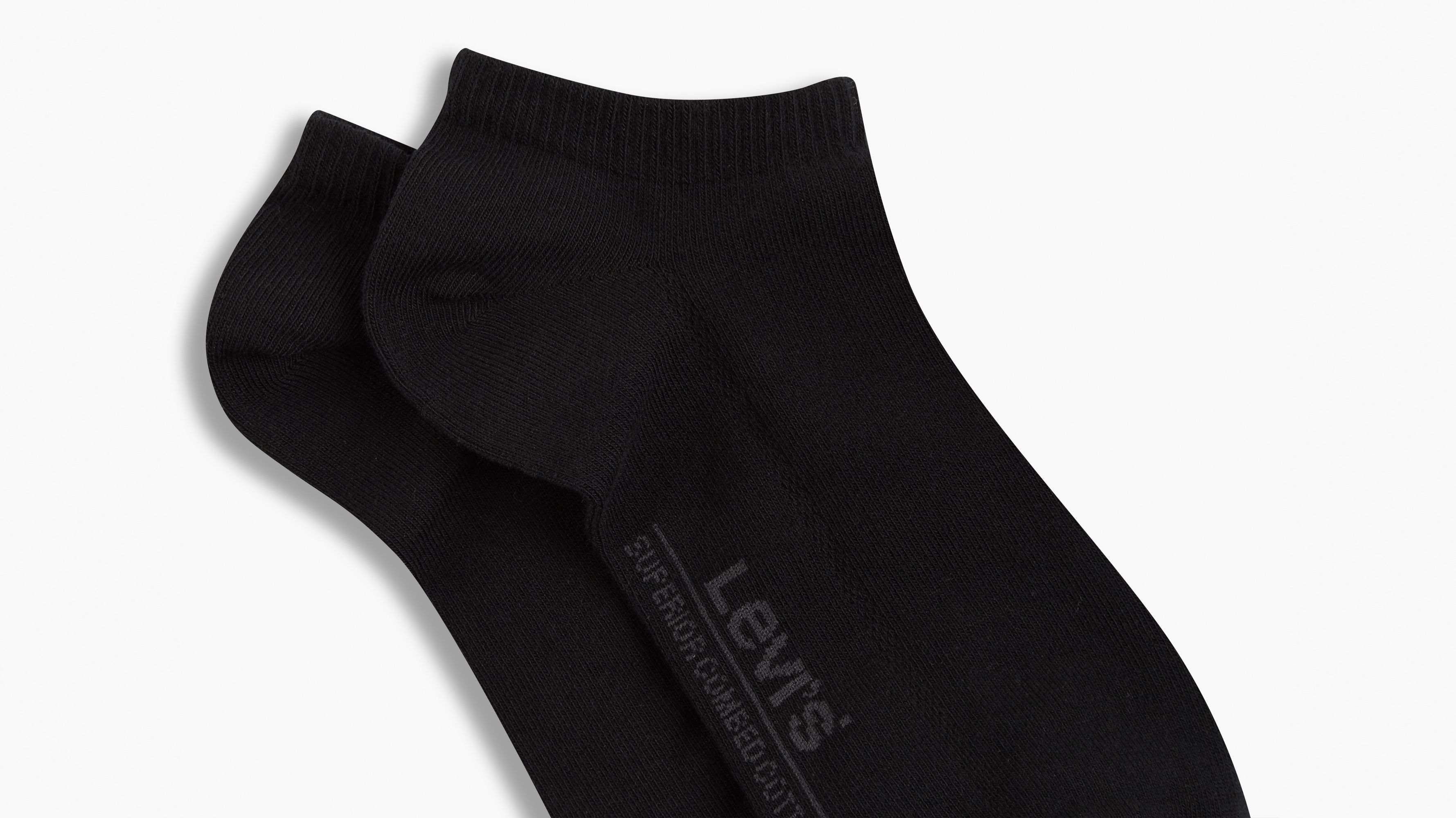 Levi's® Low Cut Socks - 2 Pack - Black | Levi's® PL