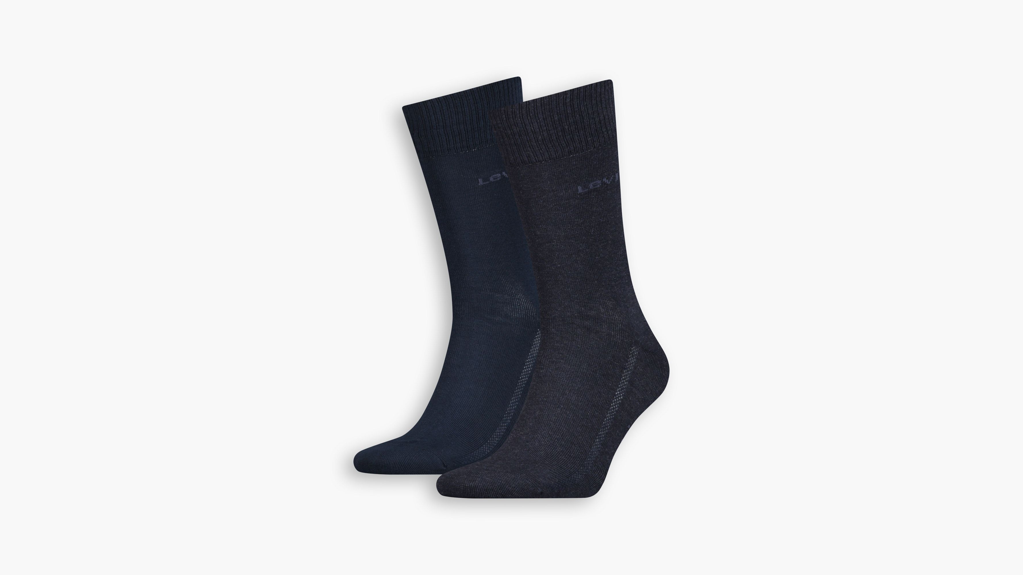 Regular Cut Socks 2-pack - Blue | Levi's® GB