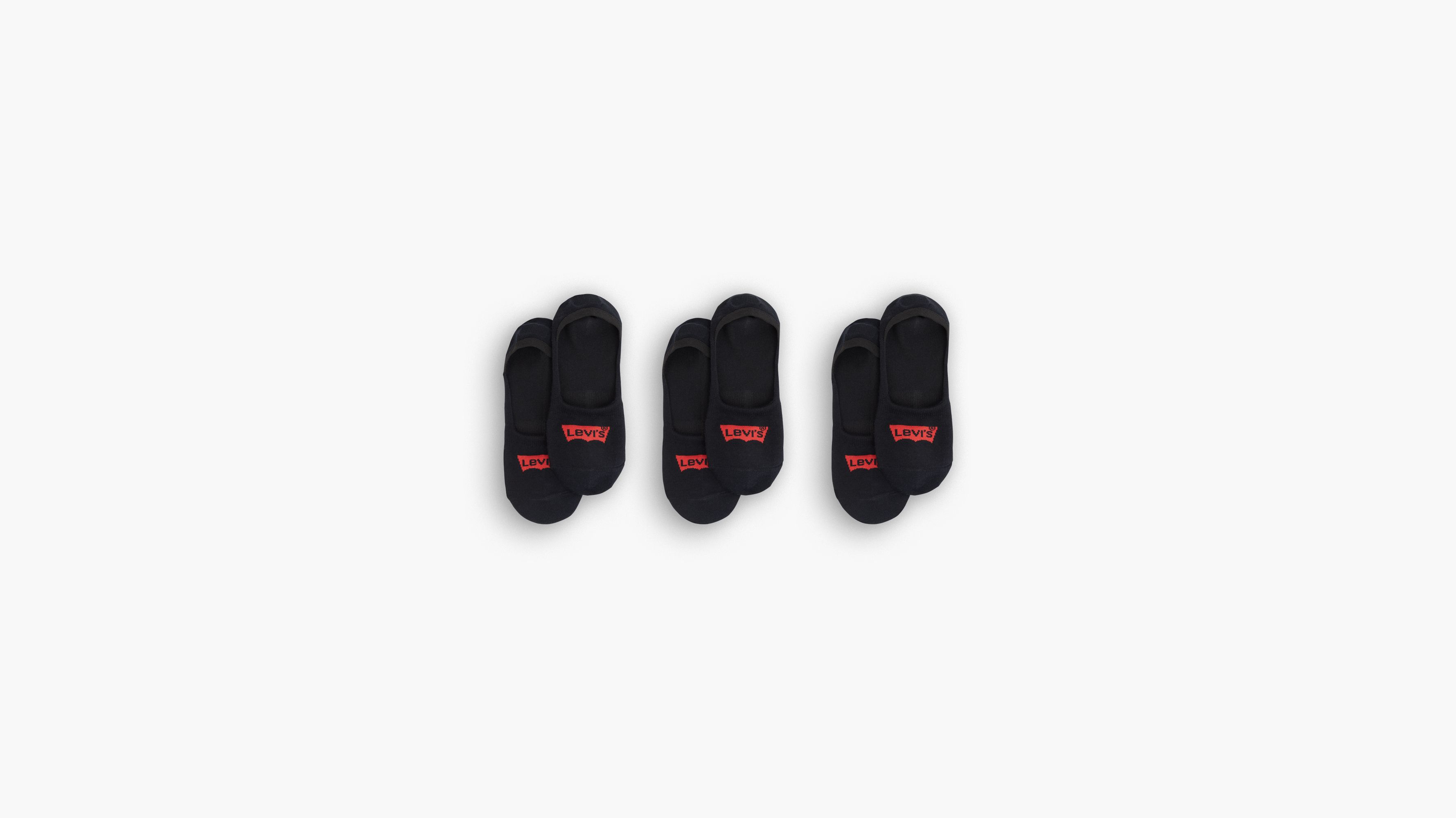 Chaussettes Basses Batwing - lot De 3 - Noir | Levi's® FR
