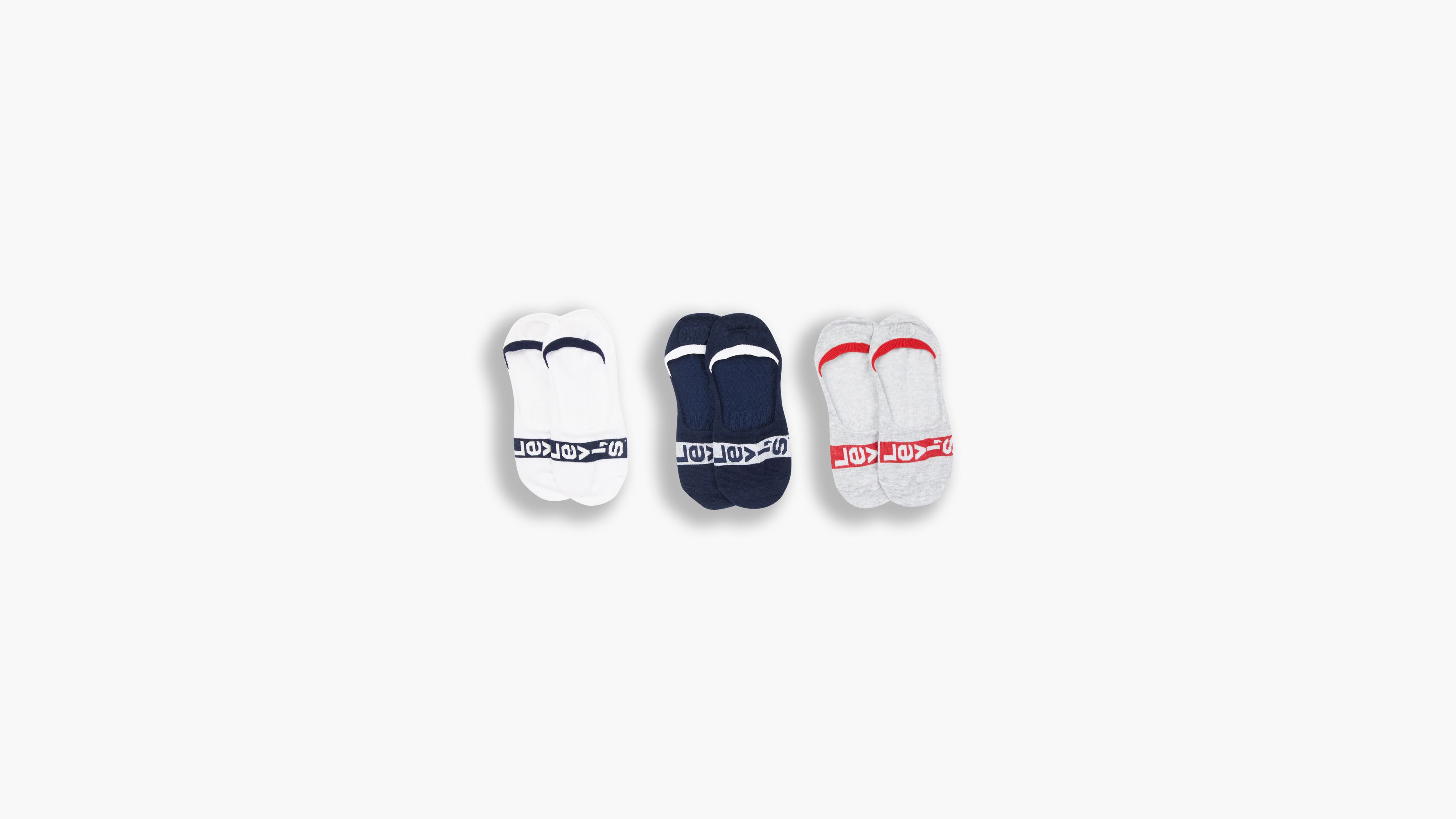 Levi's® Low Rise Socks - 3 Pack - Multi Colour | Levi's® DK