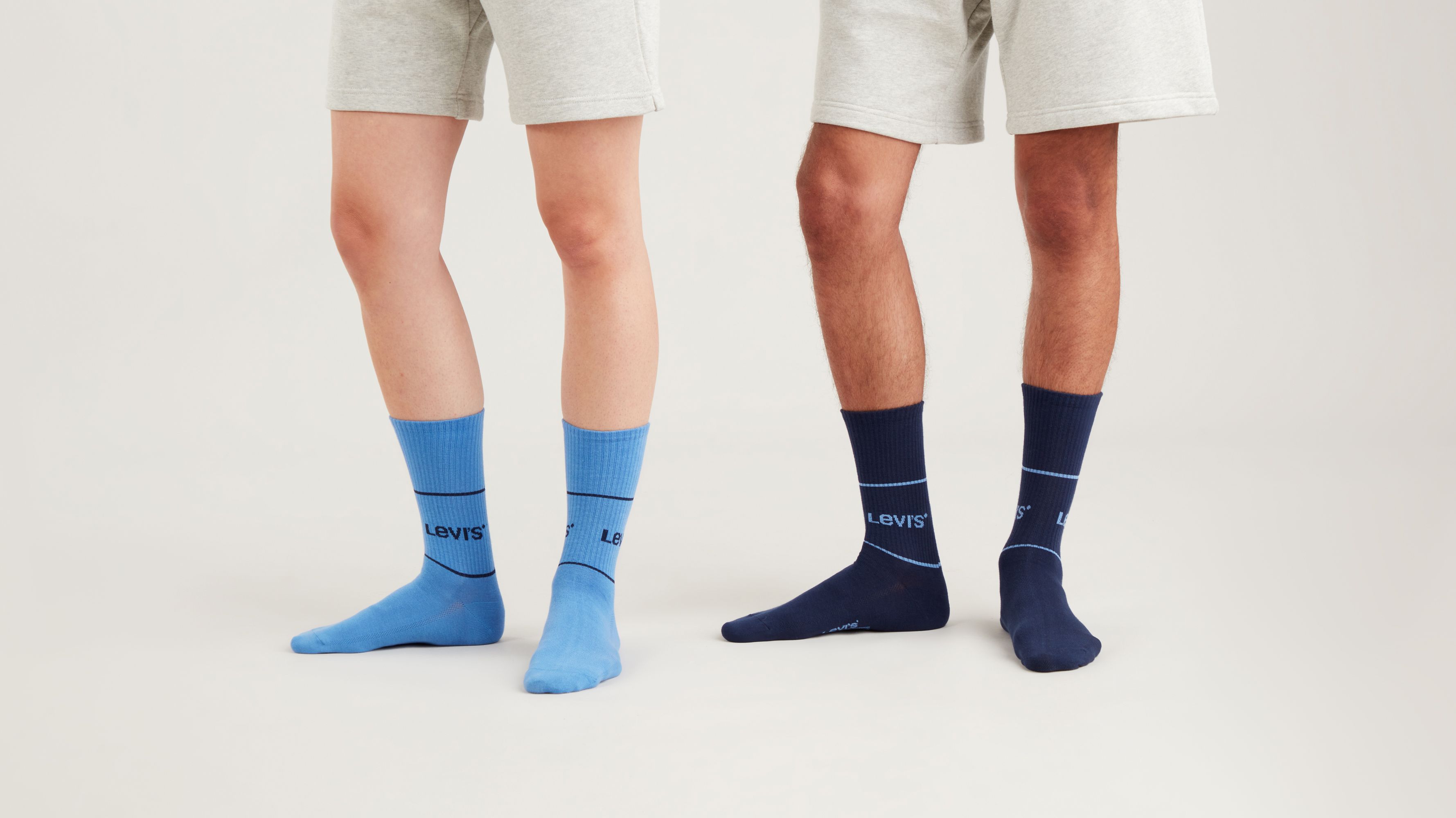 Levi's® Short Cut Sportswear Socks - 2 Pack - Blue | Levi's® FI