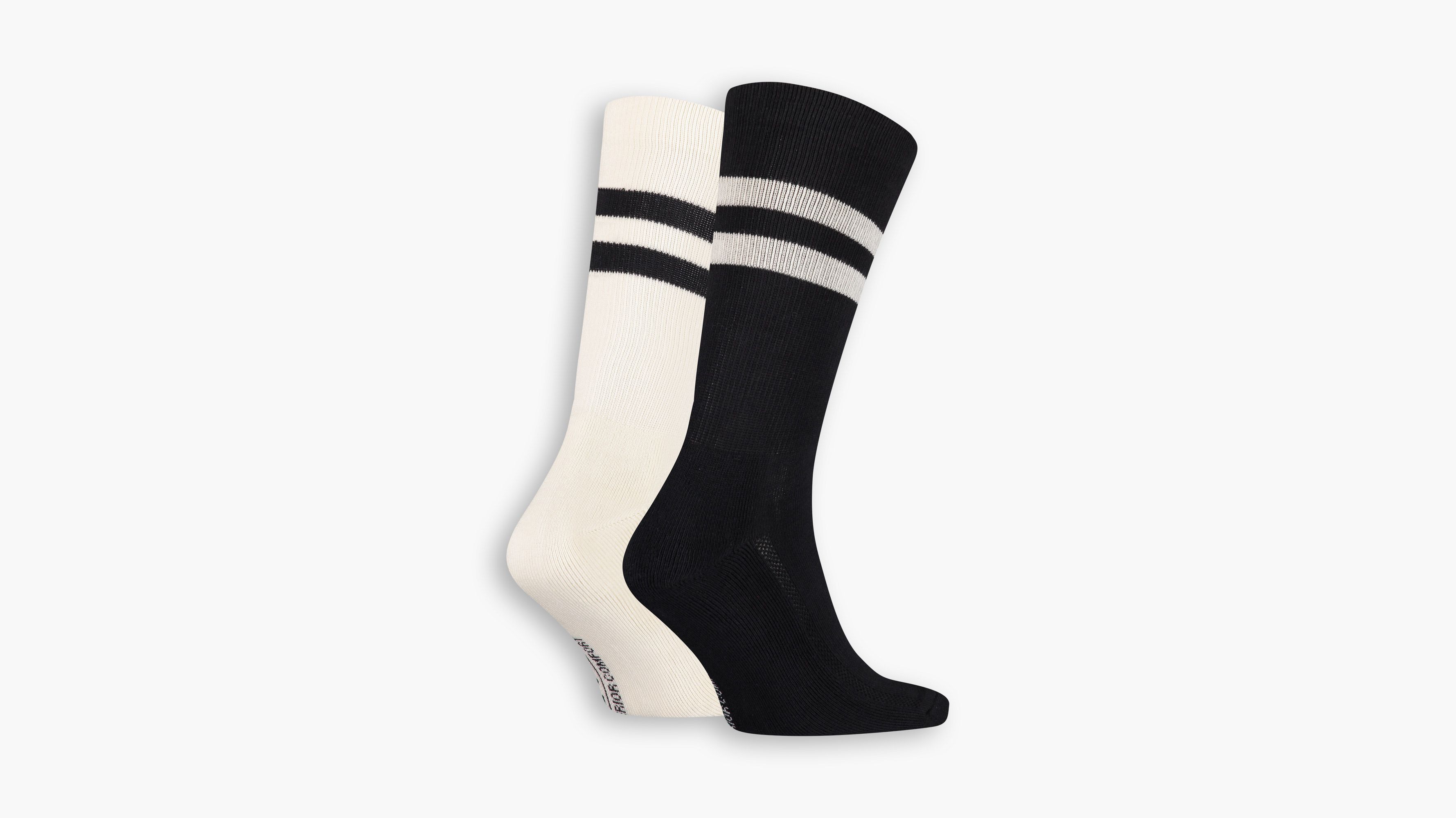 Regular Cut Retro Sport Stripes Socks 2-pack - Multi Colour | Levi's® ES