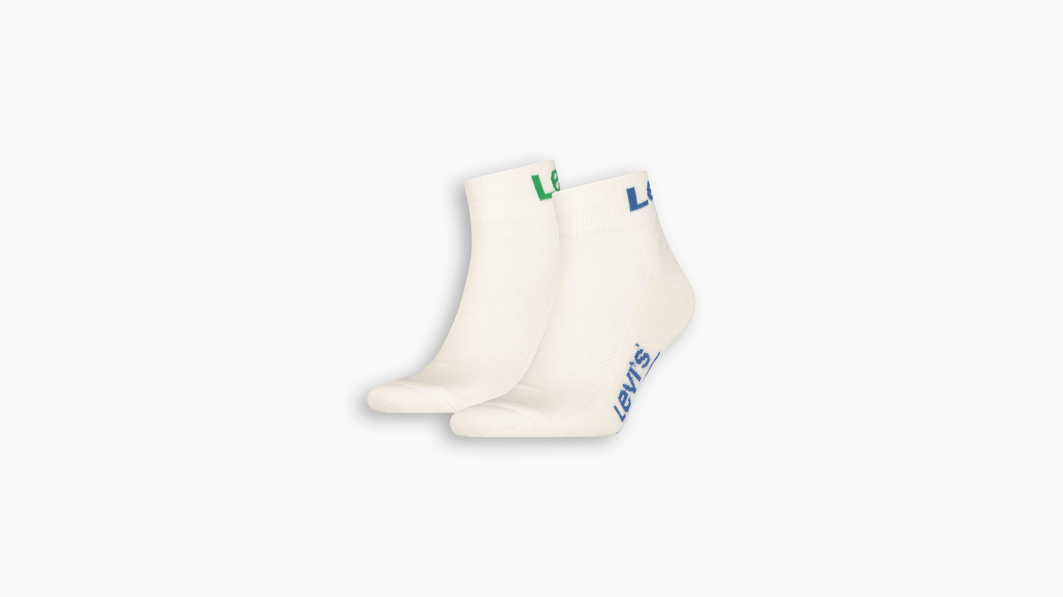 Mid Cut Sport Logo Socks 2-pack - Multi Colour | Levi's® ES