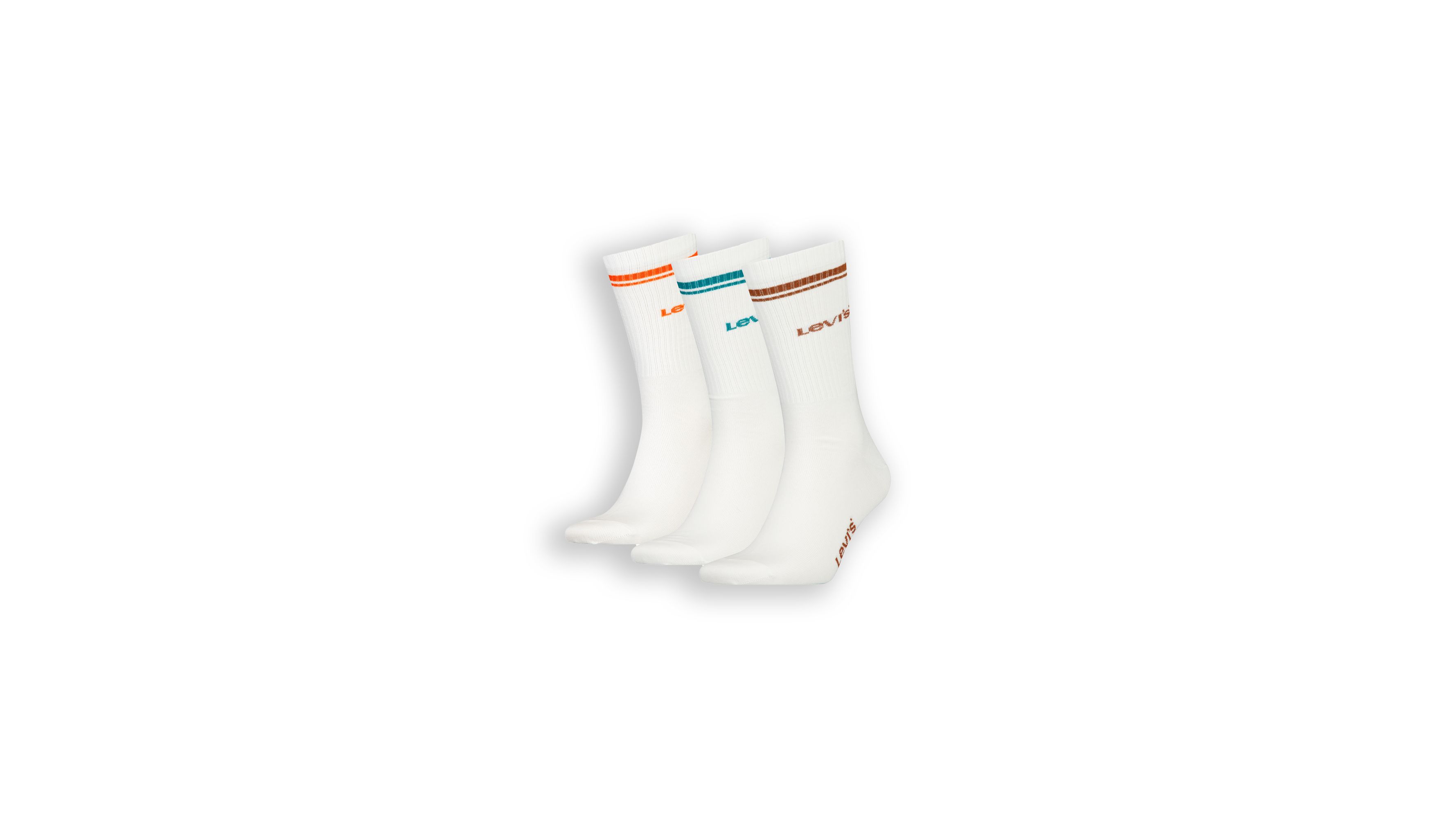 Calcetines De Altura Estándar Levi's® Stripe Color: Paquete De 3 Pares ...