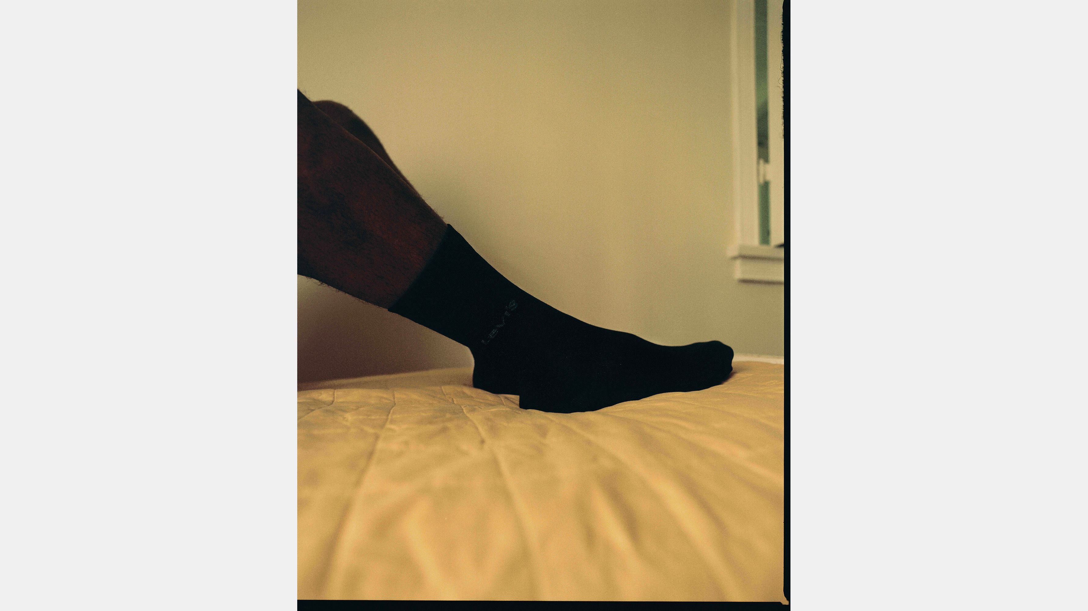 Levi's® Regular Cut Tencel Organic Cotton Socks - 2 Pack - Black | Levi ...