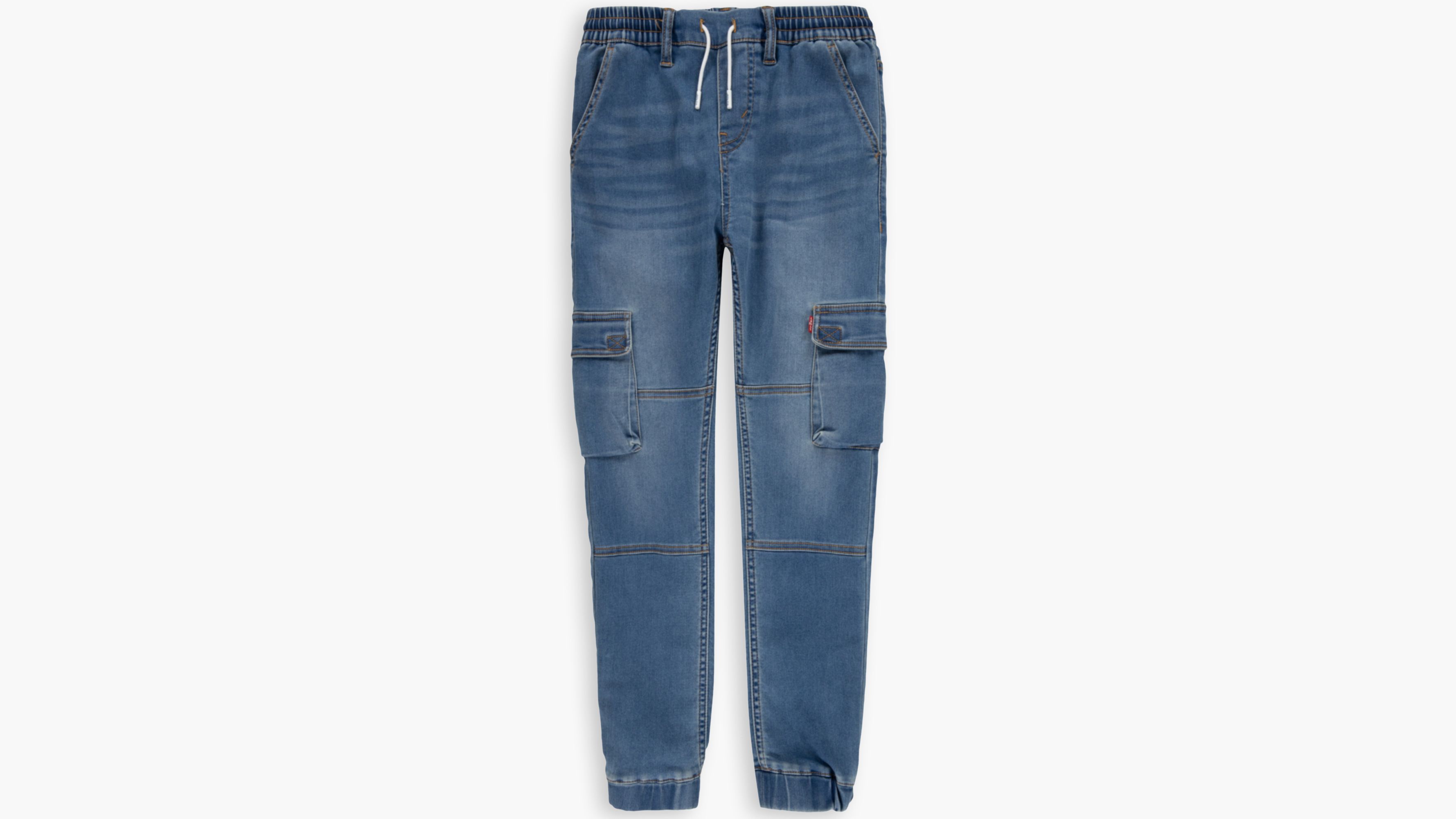 Levi's® Dobby Cargo Toddler Jogger 2t-4t - Dark Wash | Levi's® US