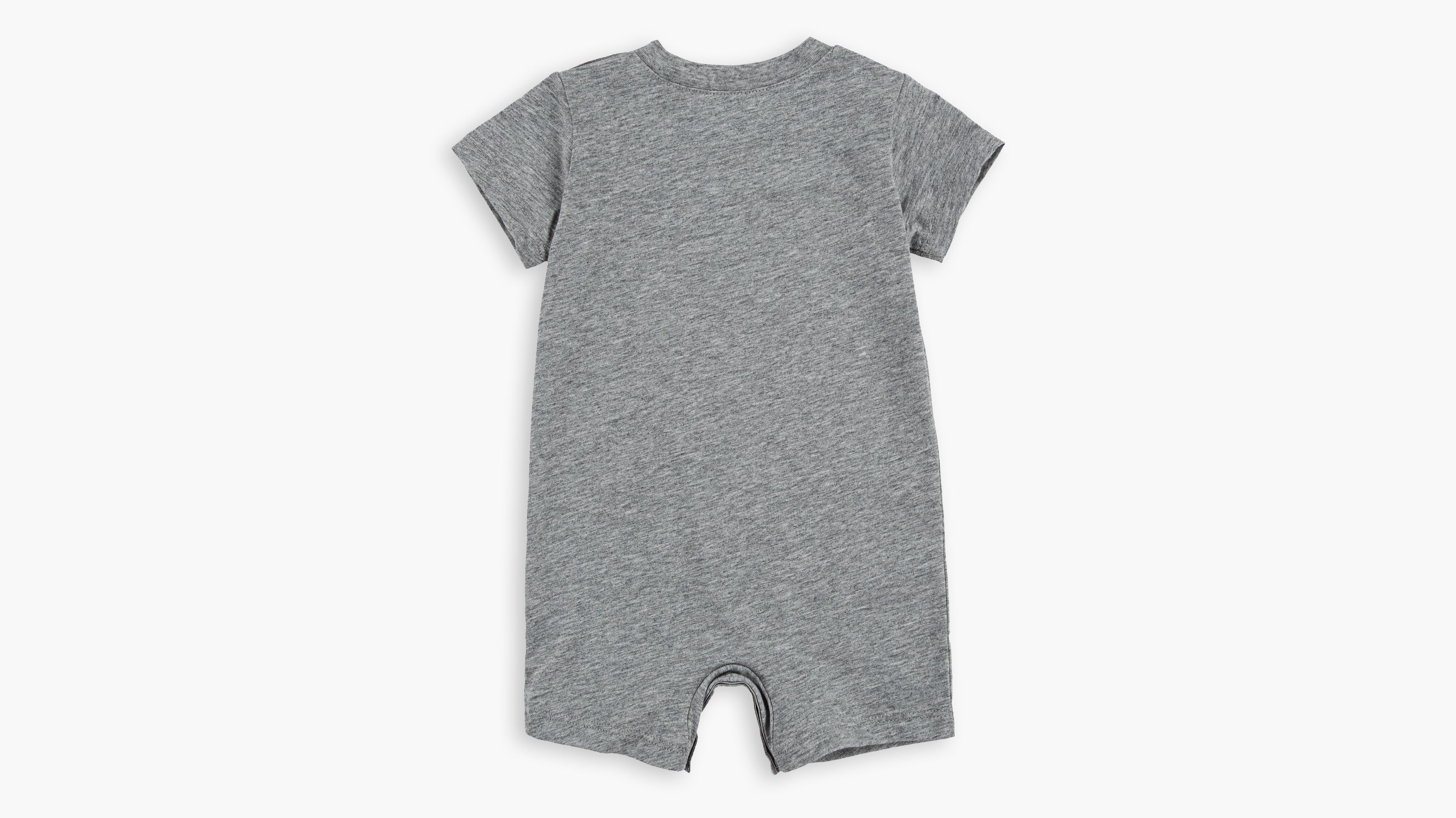 Baby Boys (12m-24m) Logo Romper - Grey | Levi's® US