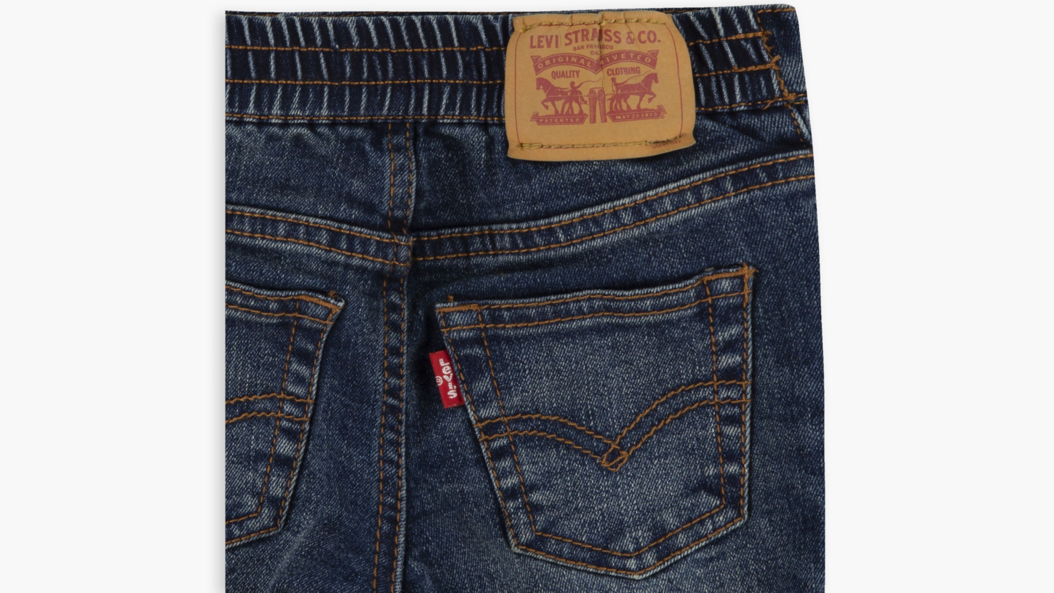 Levi's® Keep Exploring Denim Baby Set 12-24m - White | Levi's® US