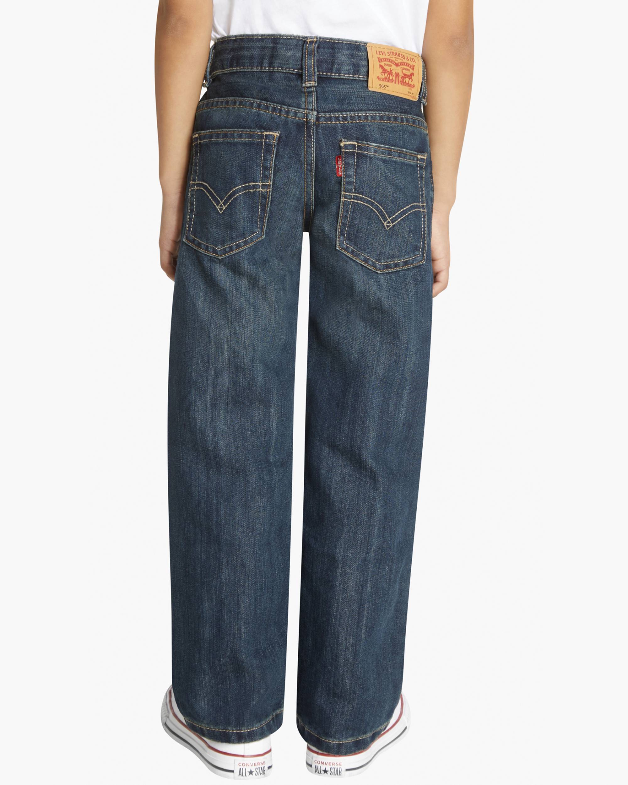 505™ Regular Fit Little Boys Jeans 4-7x - Medium Wash 505™ Regular Fit Little Boys Jeans 4-7x - Medium Wash