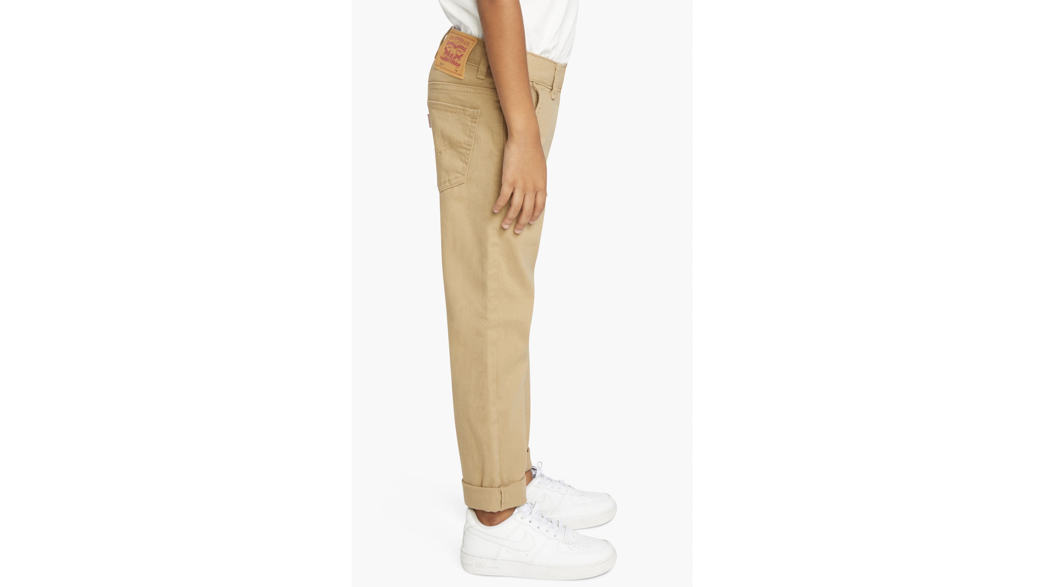 502™ Taper Fit Little Boys Chino Pants 4-7x - Brown | Levi's® US