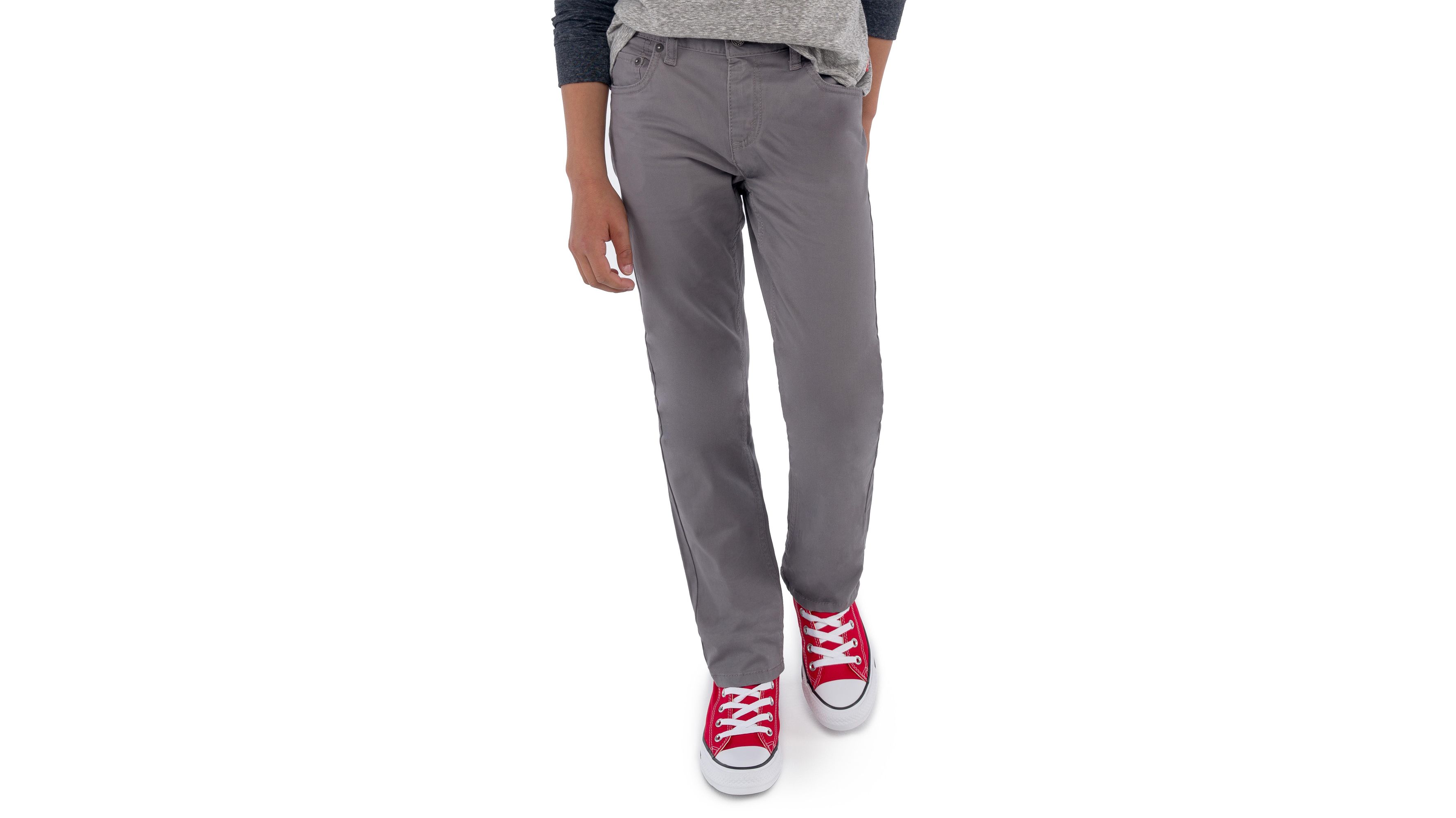 511™ Slim Fit Little Boys Pants 4-7x - Grey | Levi's® US