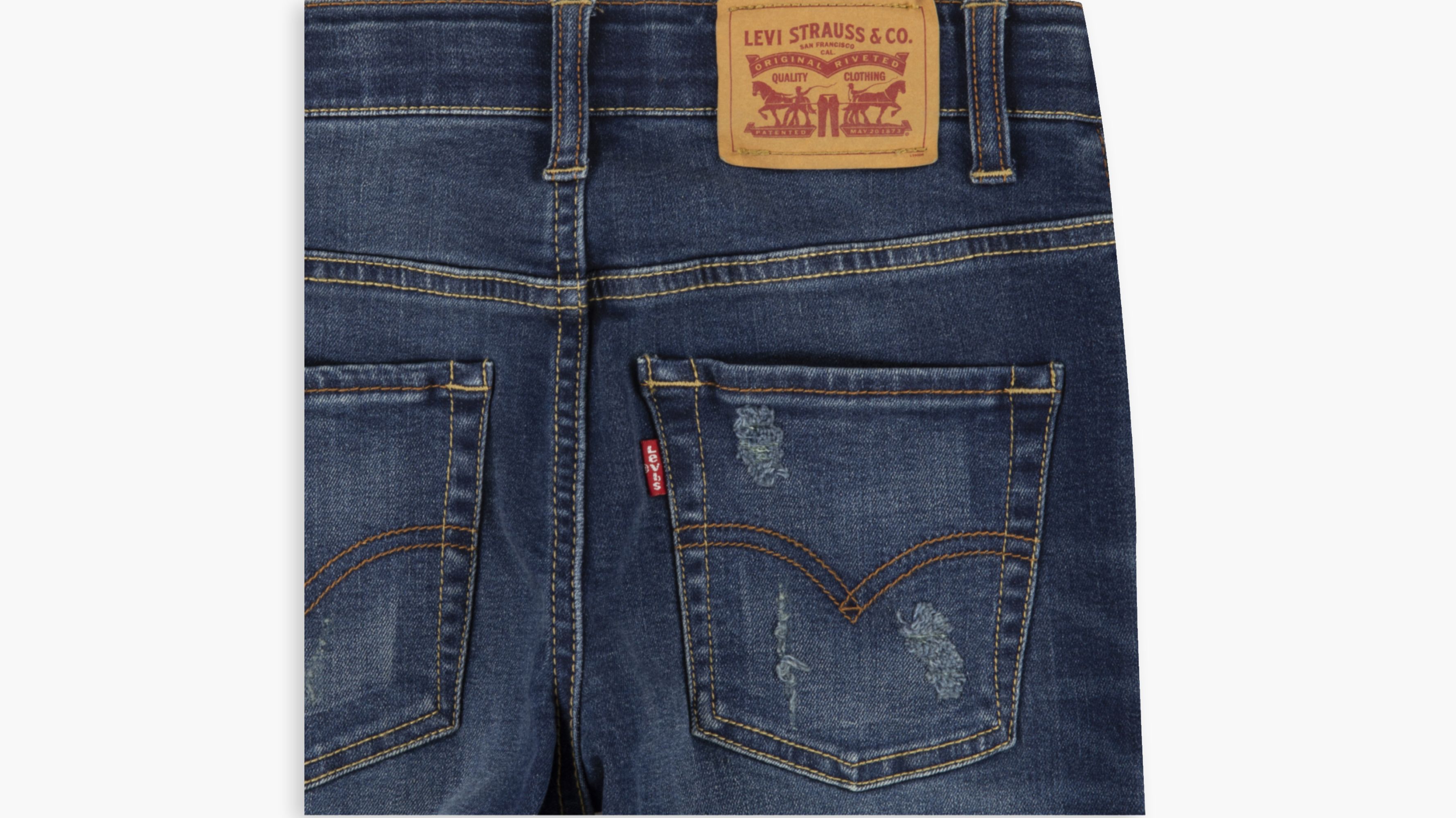511™ Slim Fit Eco Performance Jeans Little Boys 4-7x - Dark Wash | Levi ...