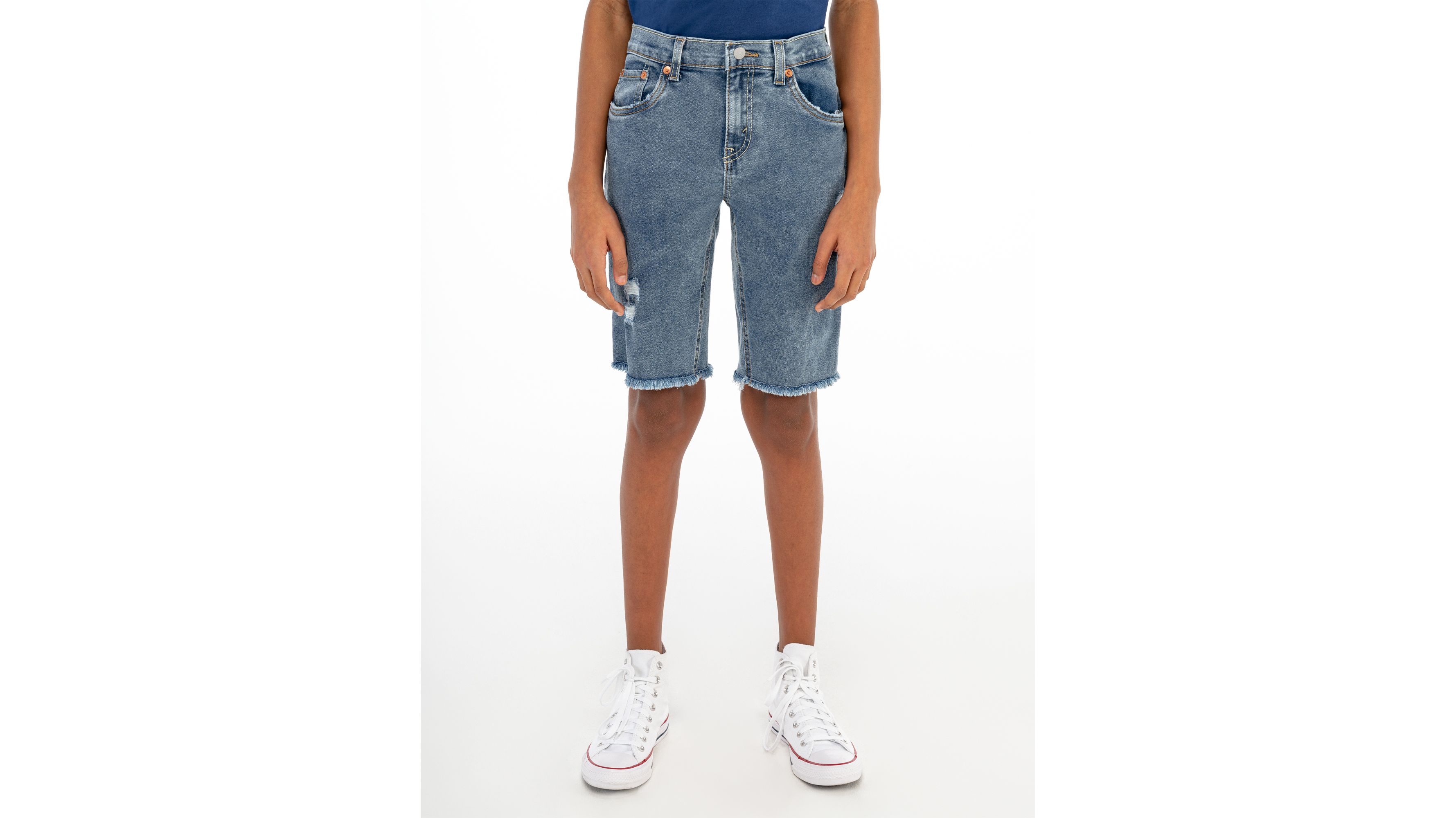 511™ Slim Fit Big Boys Shorts 8-20 - Light Wash | Levi's® US