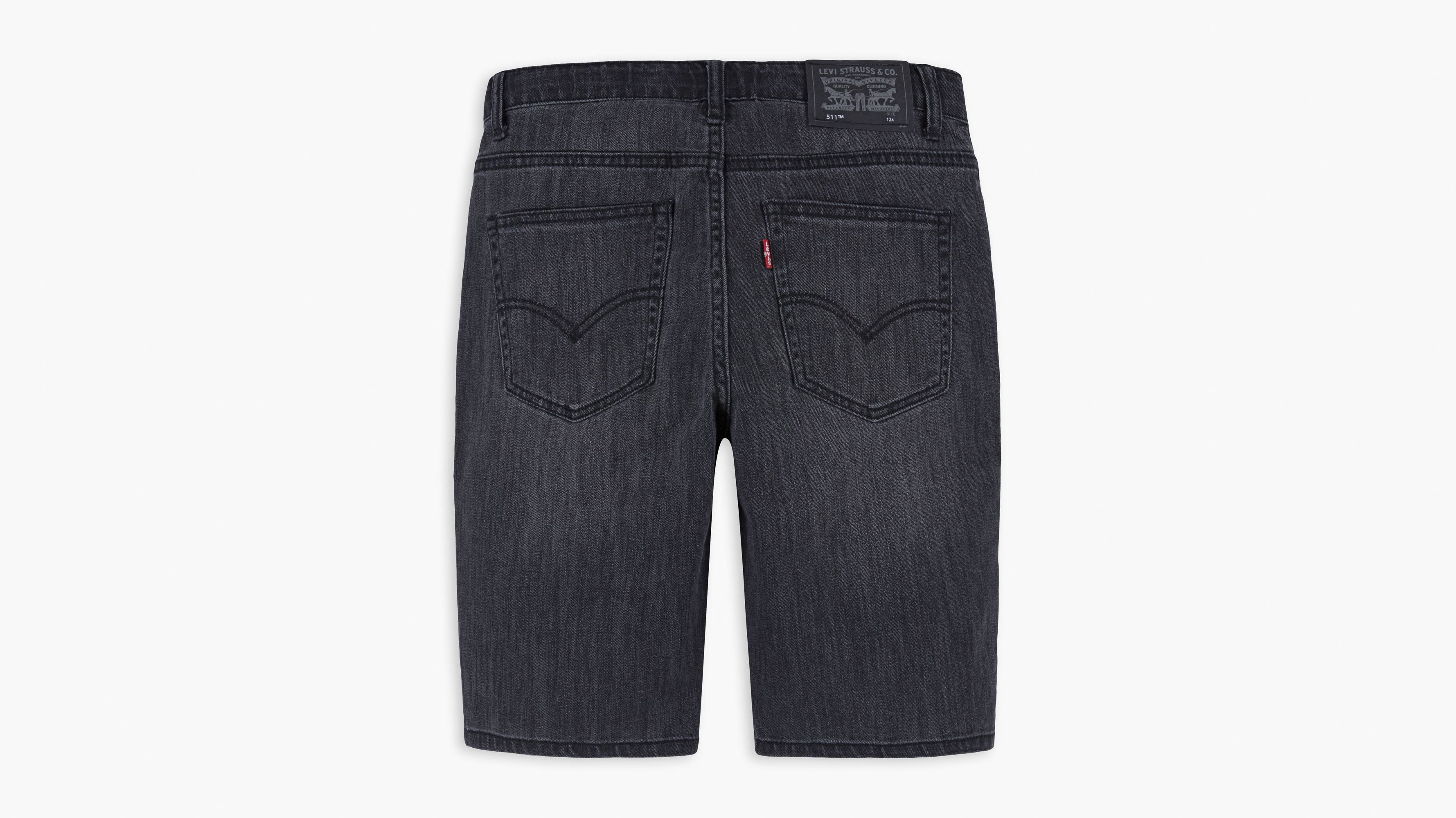 511™ Slim Fit Little Boys Performance Shorts 4-7x - Grey | Levi's® US