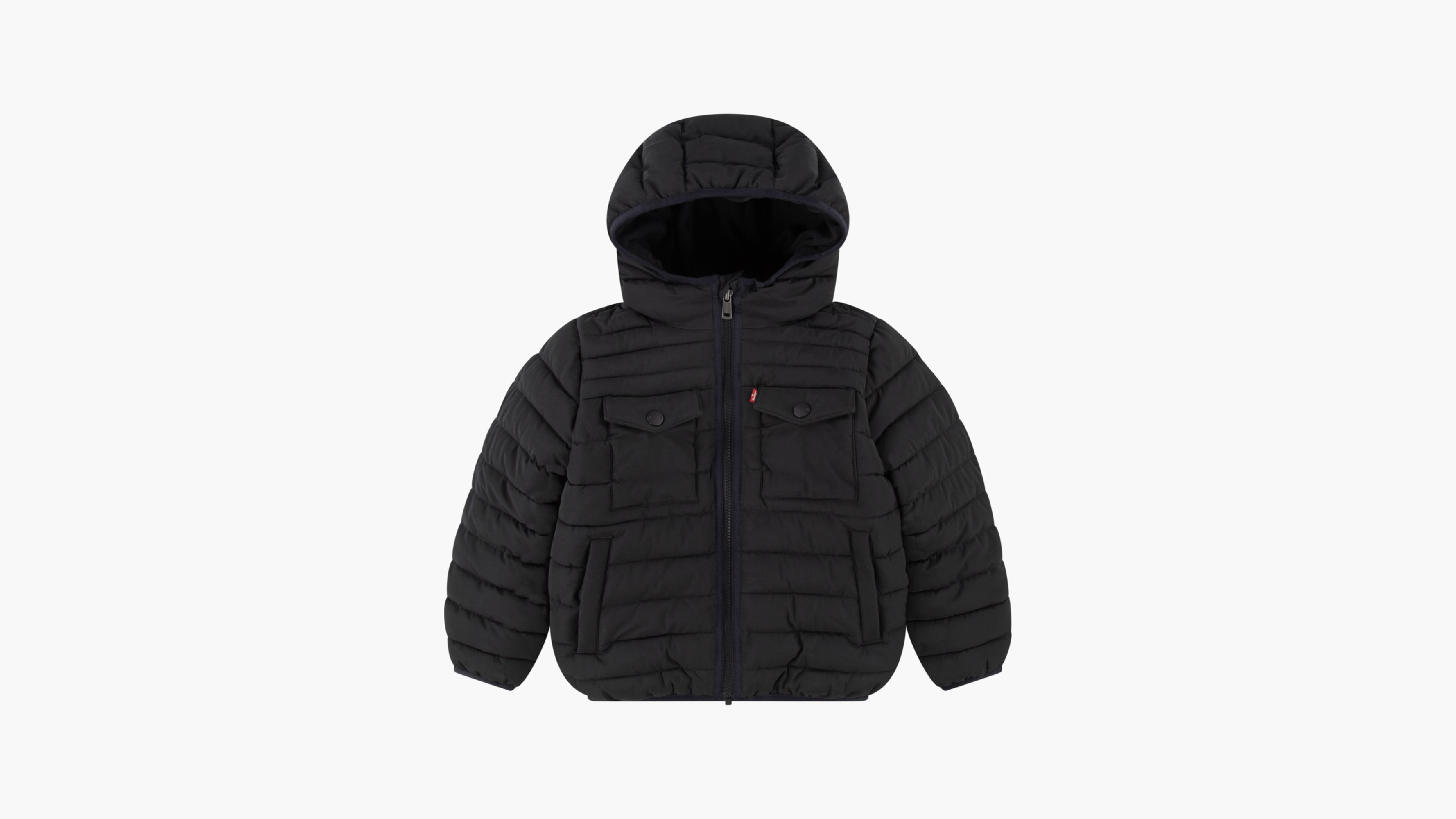 Heavy Weight Puffer Jacket Big Boys 8-20 - Black | Levi's® US