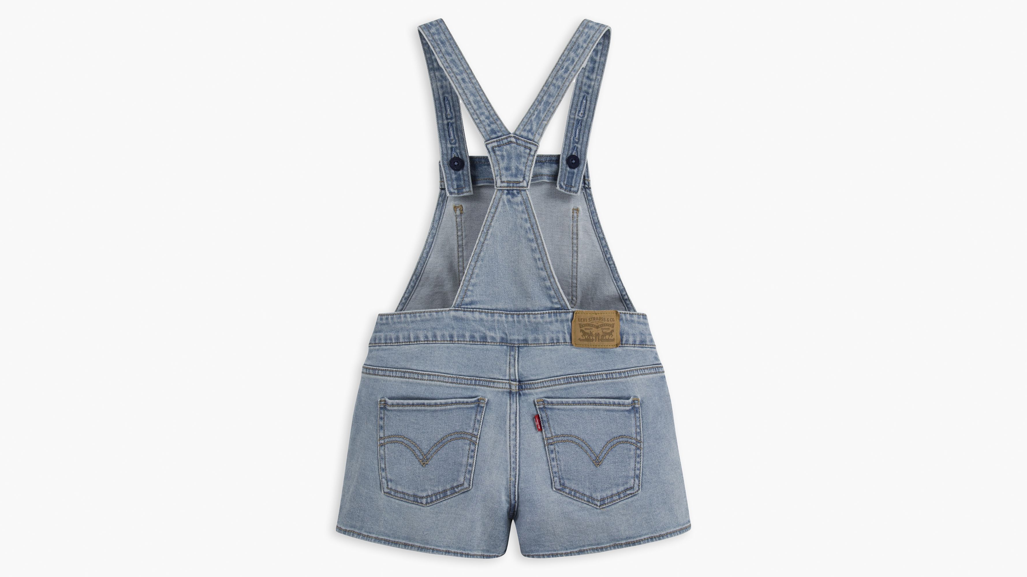 Toddler Girls Shortalls 2t-4t - Light Wash | Levi's® US