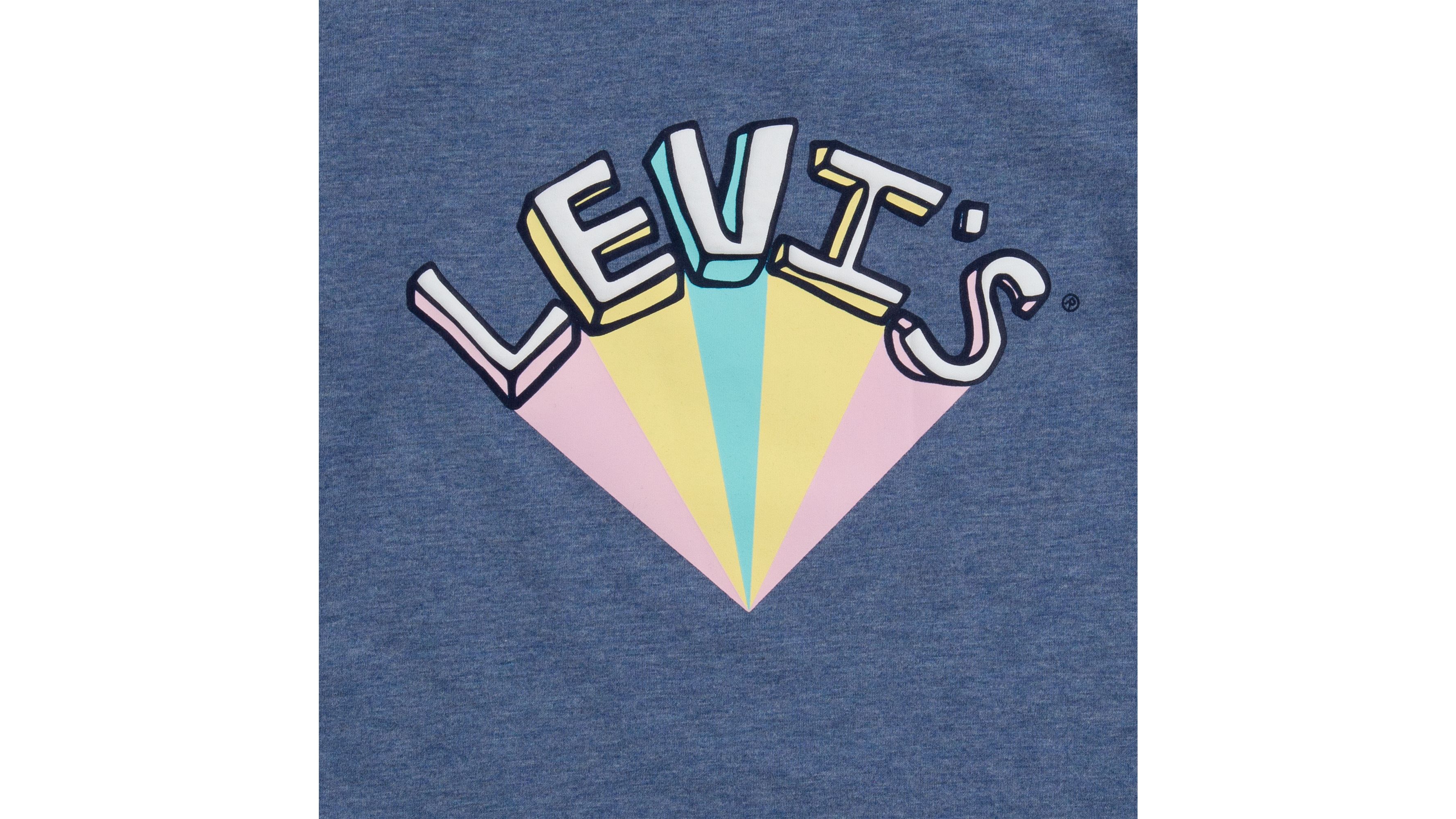 Little Girls Ringer T-shirt And Shorts Set 4-6x - Multi-color | Levi's® US