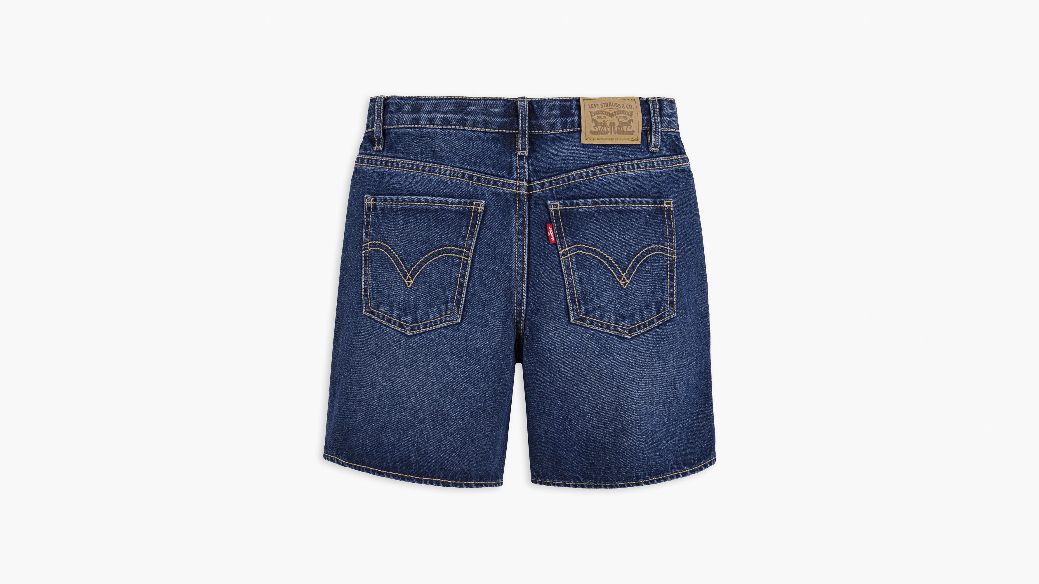 Mid-length Girlfriend Big Girls Shorts 7-16 - Medium Wash | Levi's® US