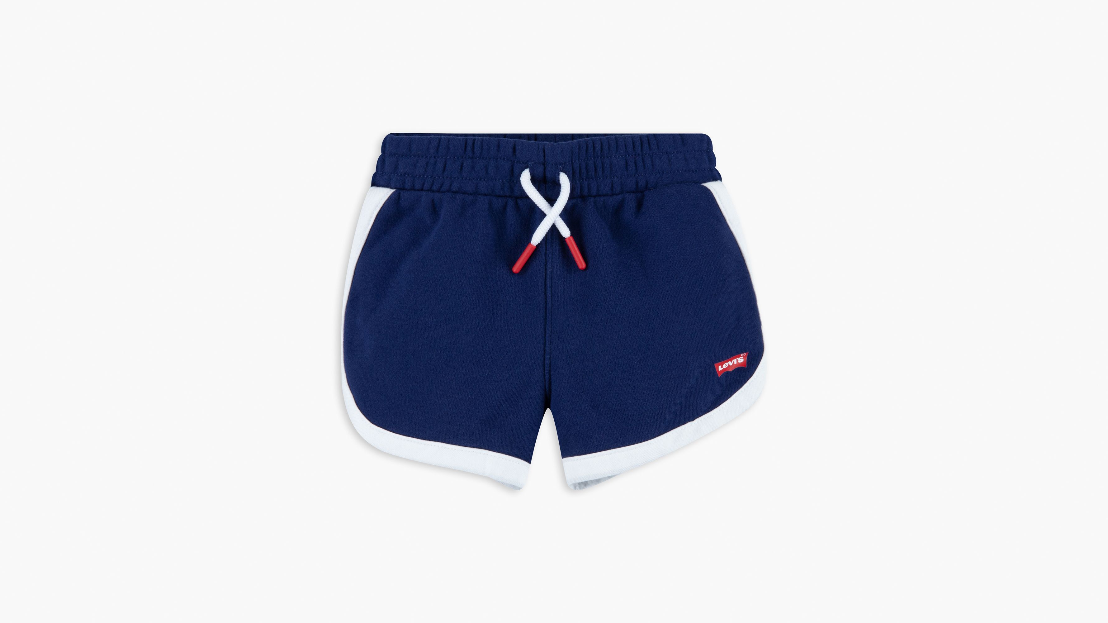 Knit Big Girls Shorty Shorts S-xl - Blue | Levi's® US