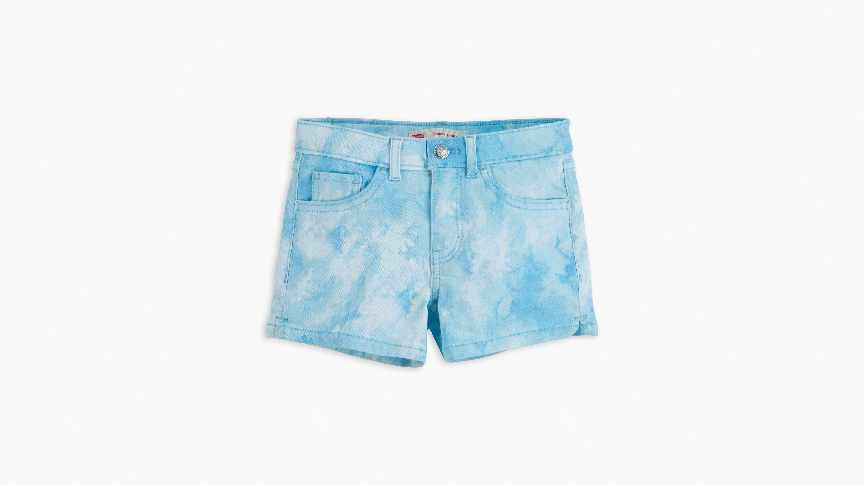 Little Girls Shorty Shorts 4-6x - Blue | Levi's® US