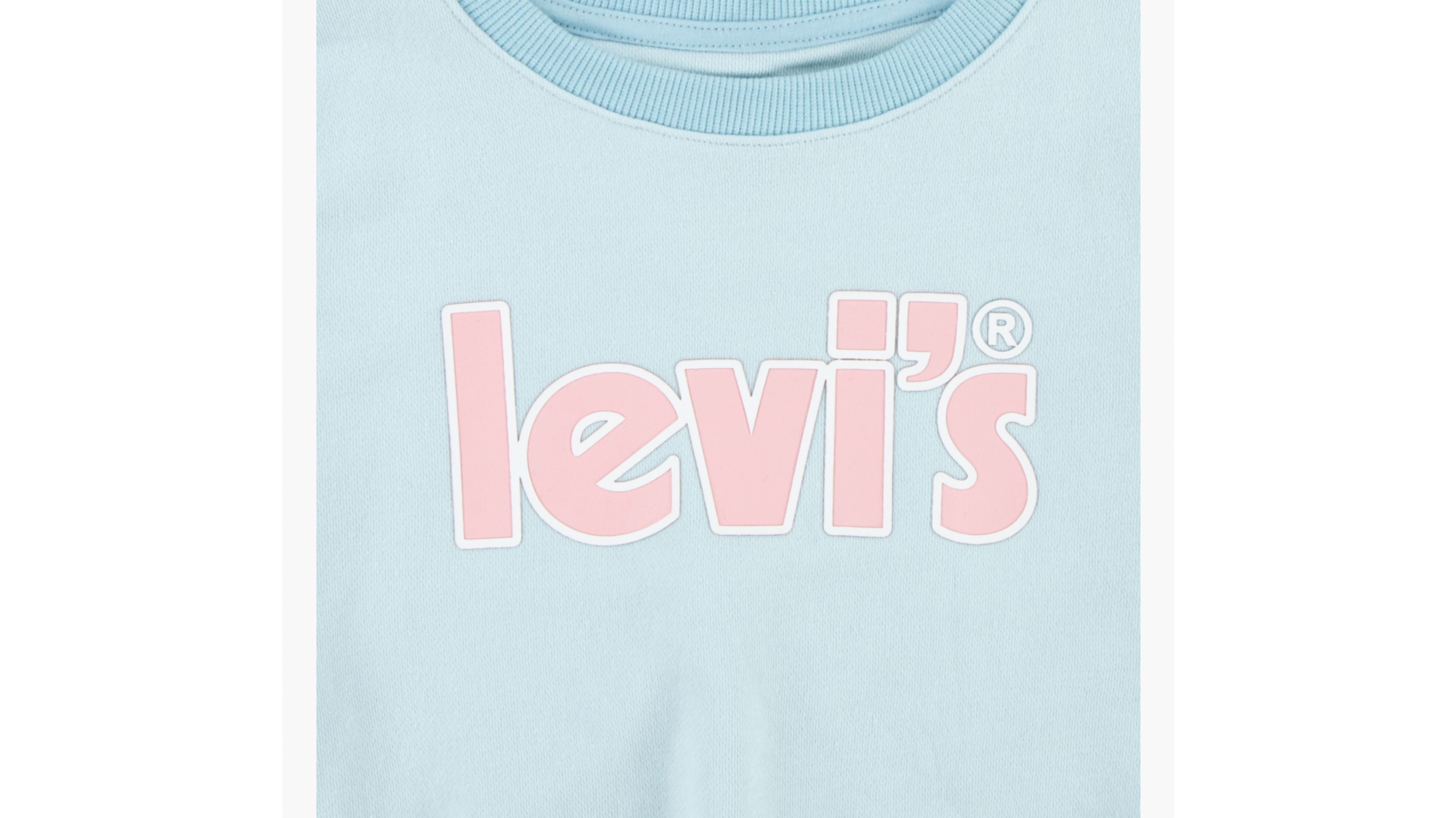 Colorblock Crewneck Little Girls 4-6x - Blue | Levi's® US