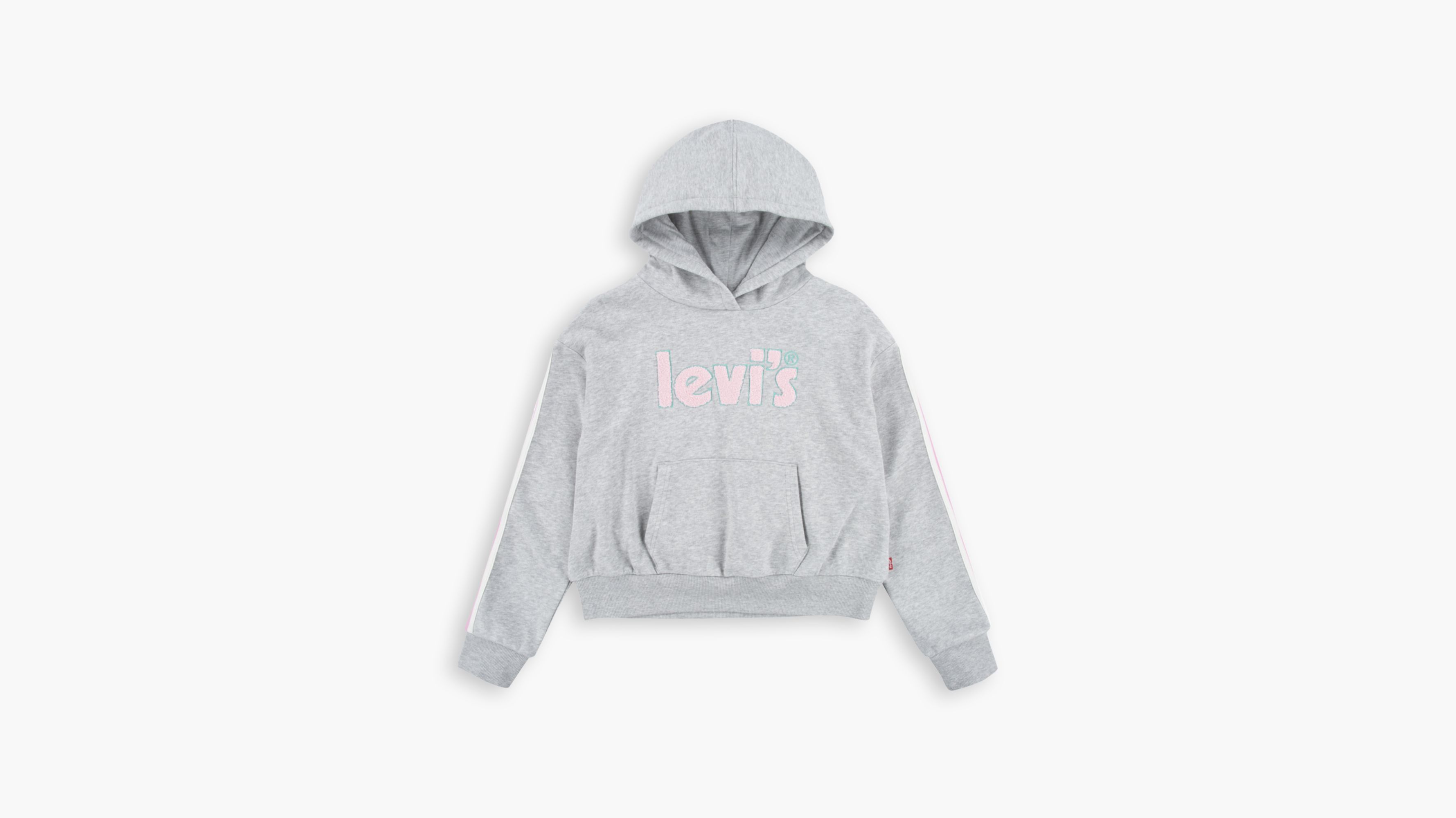 Levis® Pullover Hoodie Big Girls S Xl Grey Levis® Us
