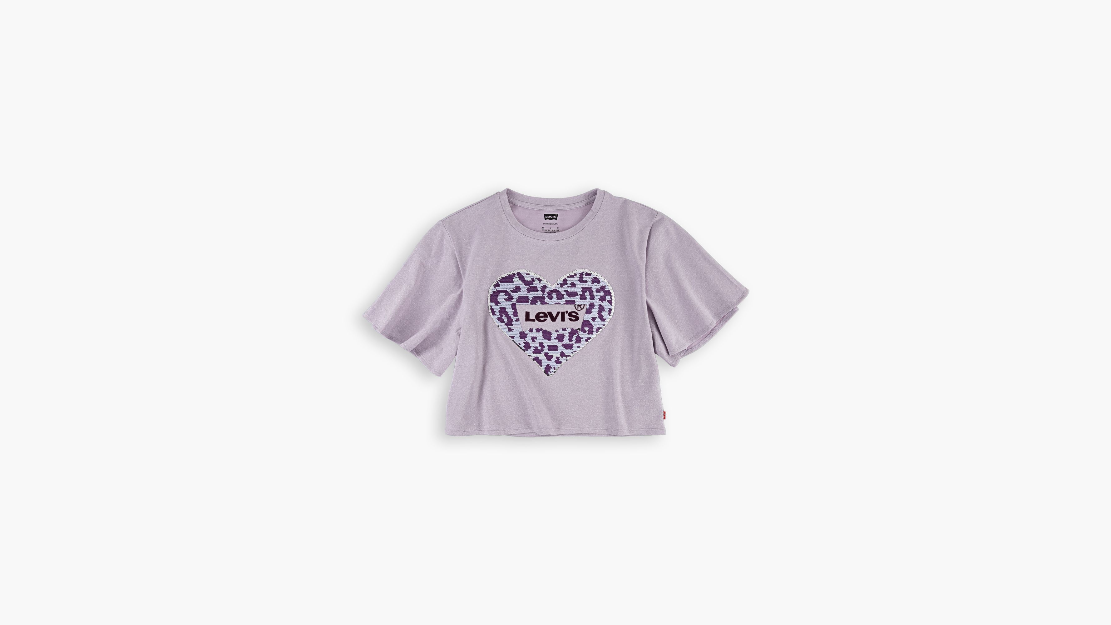 Toddler Girls 2t-4t Sparkle Tee Shirt - Purple | Levi's® US