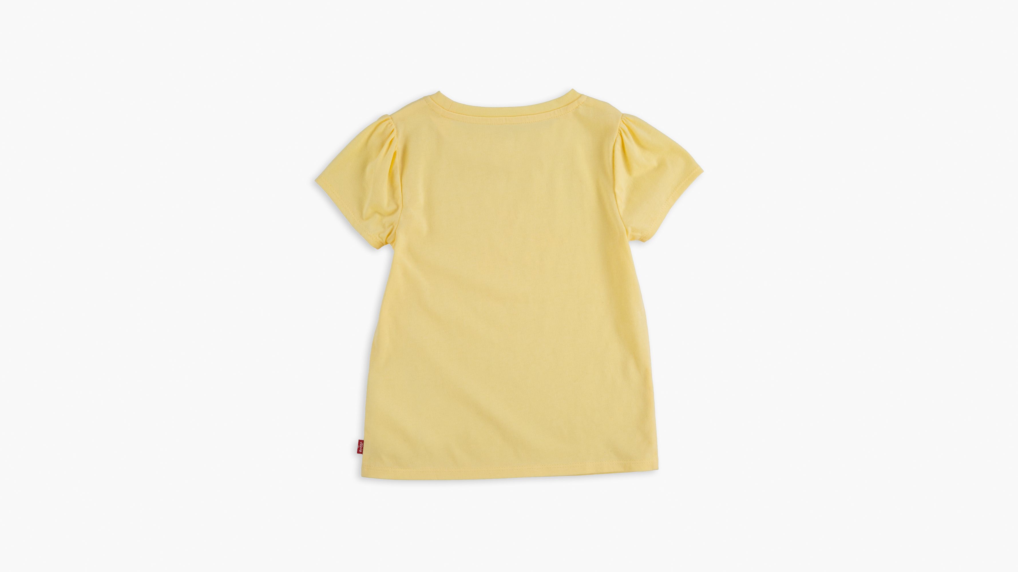 Toddler Girls 2t-4t Baby Tee Shirt - Yellow | Levi's® US