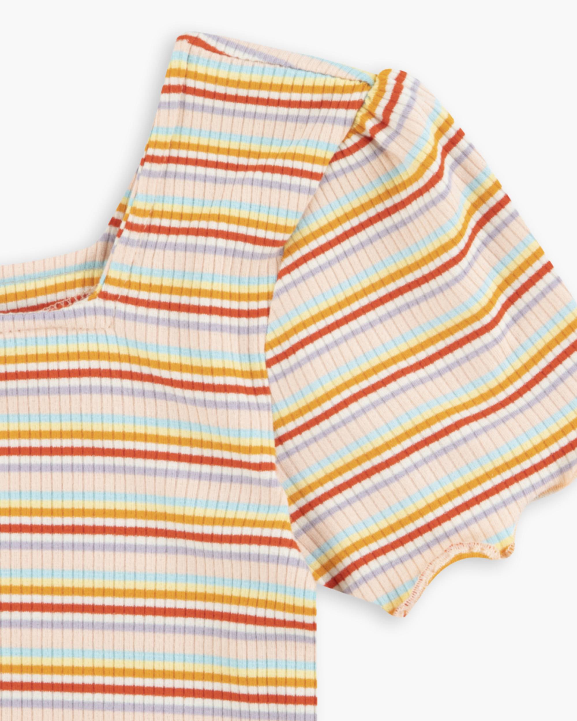 Ribbed Baby T-shirt Big Girls S-xl - Orange | Levi's® US Ribbed Baby T-shirt Big Girls S-xl - Orange | Levi's® US