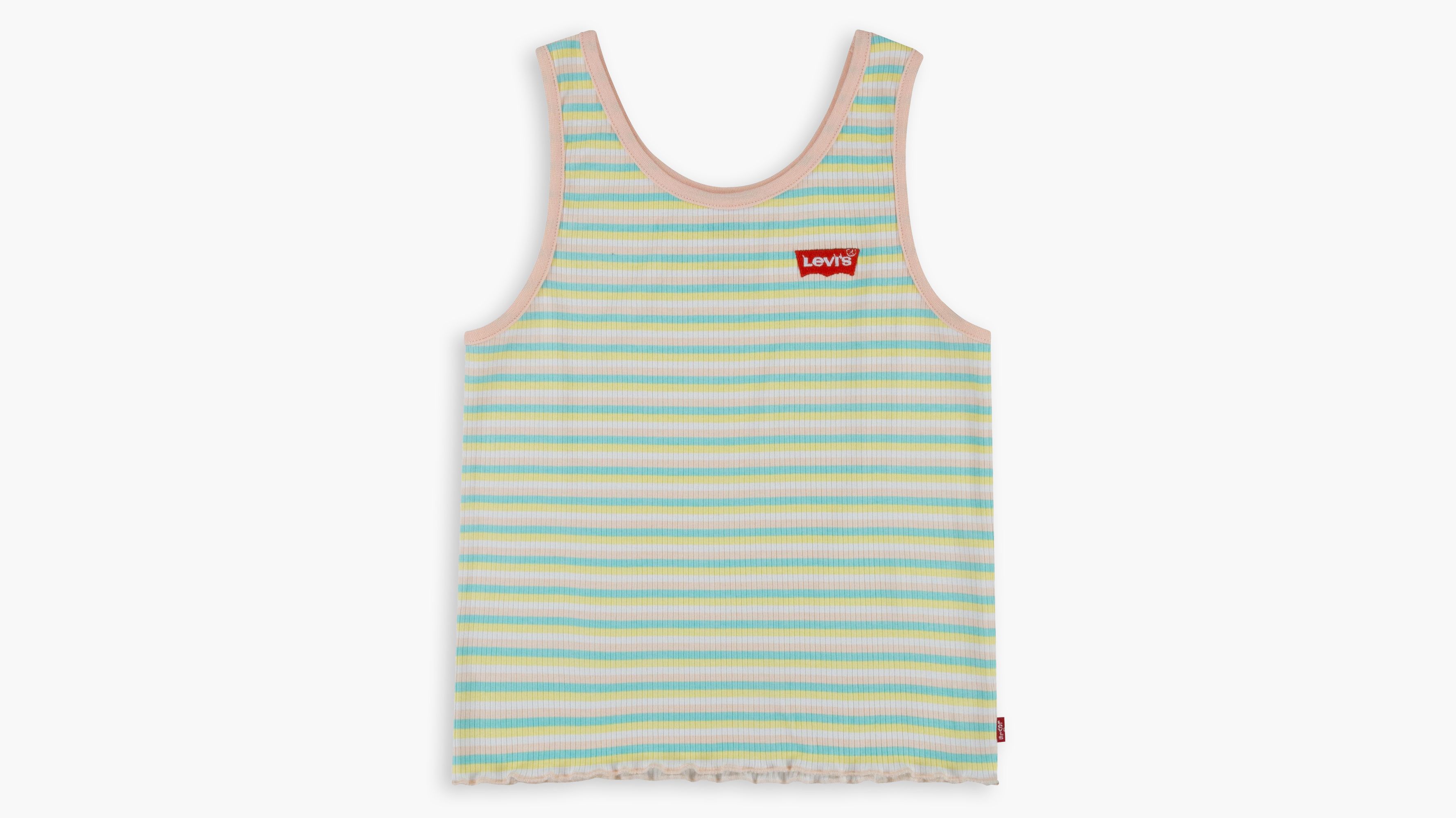 Ribbed Tank Top Big Girls S-xl - Orange | Levi's® US