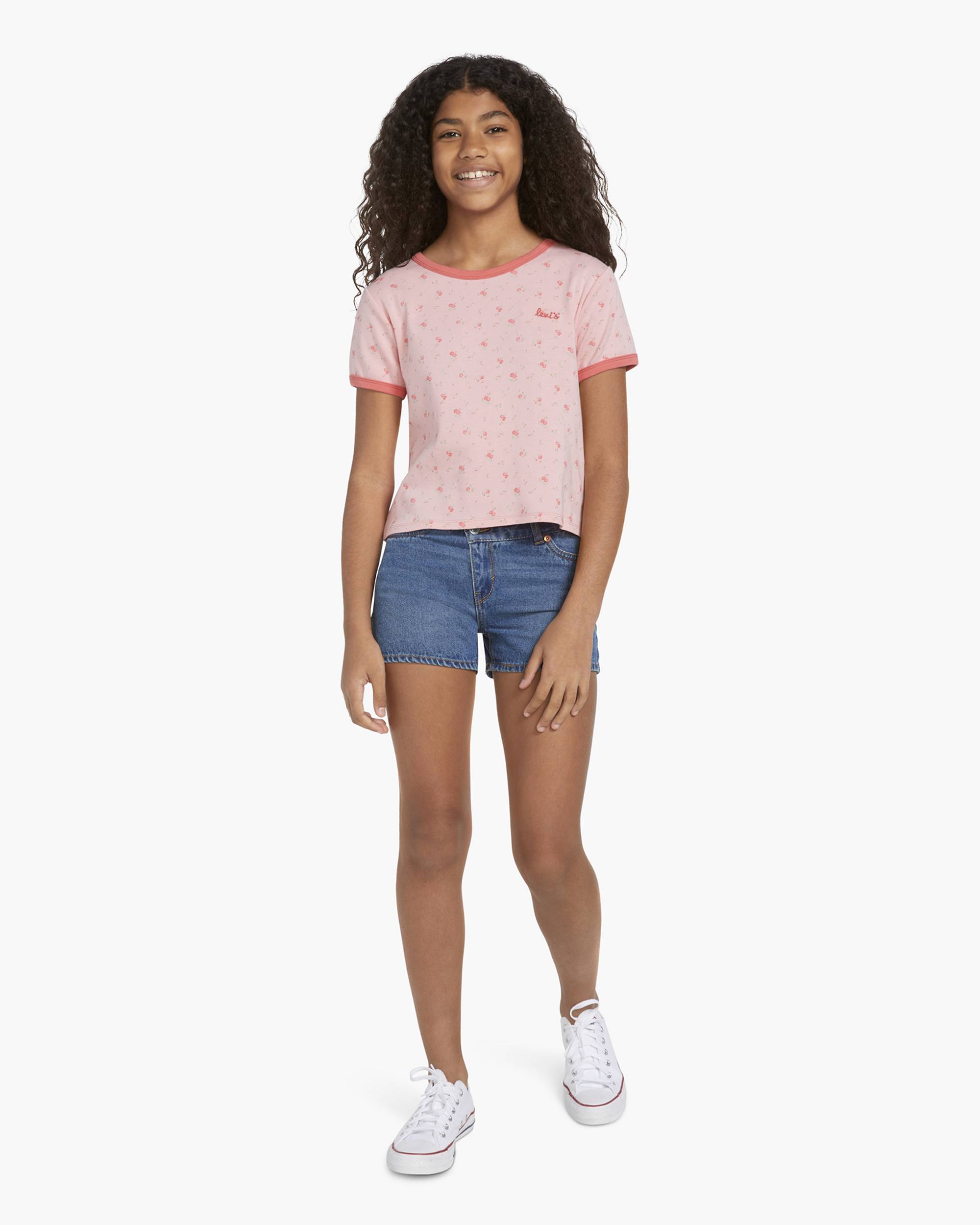Ditsy Floral Top Big Girls S-xl - Pink | Levi's® US Ditsy Floral Top Big Girls S-xl - Pink | Levi's® US