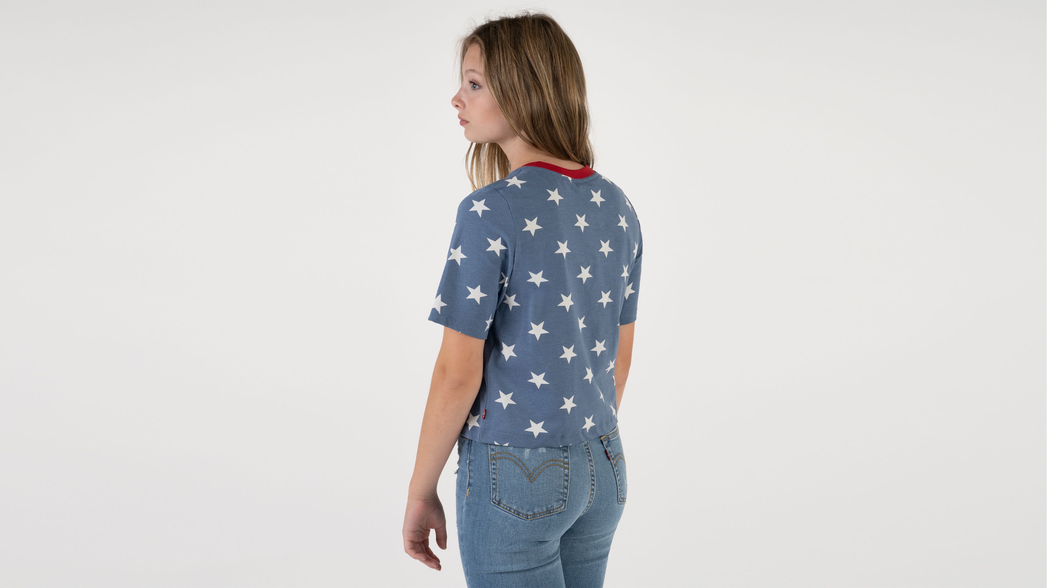 Big Girls S-xl Star High Rise Top - Blue | Levi's® US