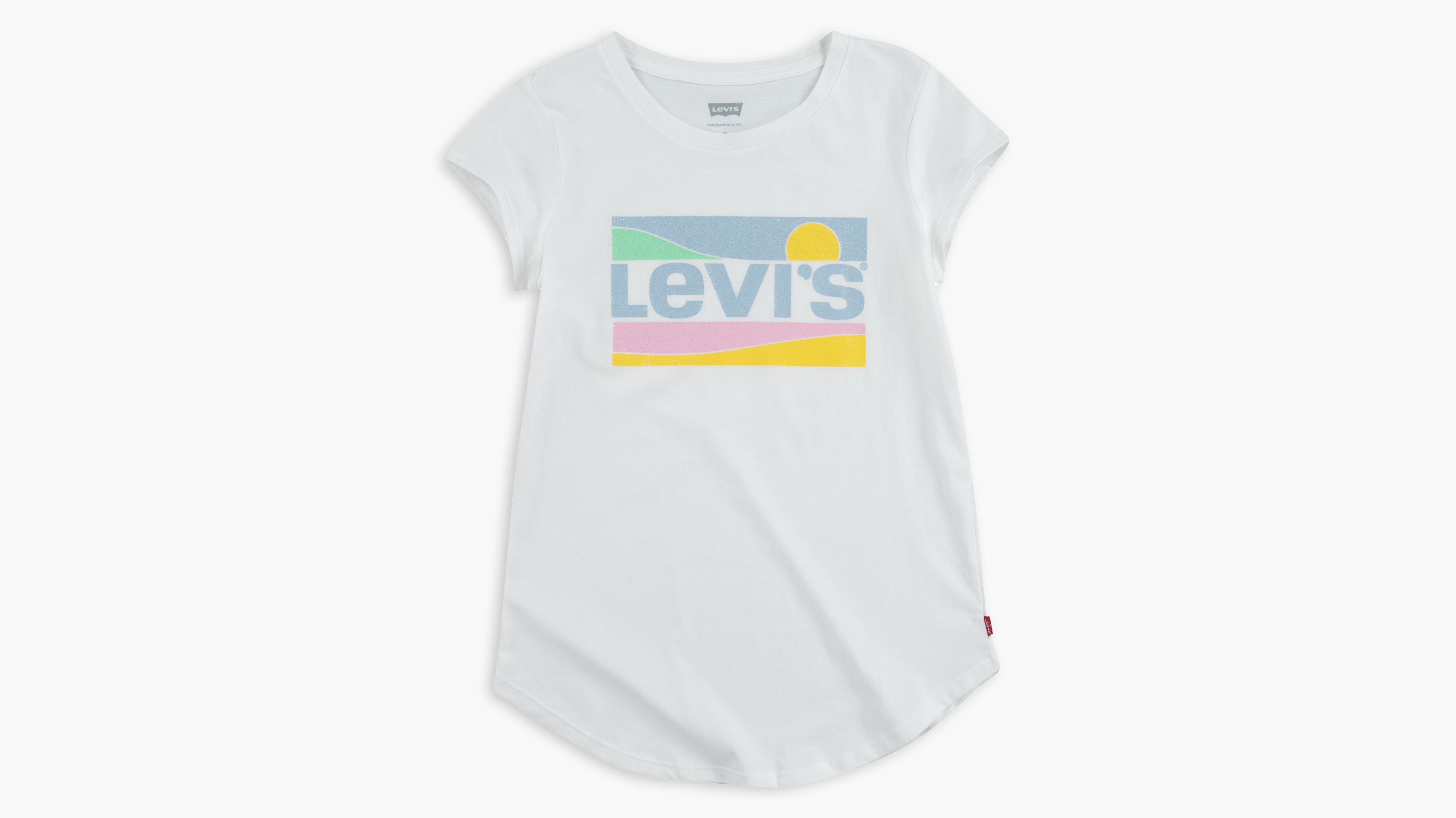 Big Girls S-xl Graphic Tee Shirt - White | Levi's® US
