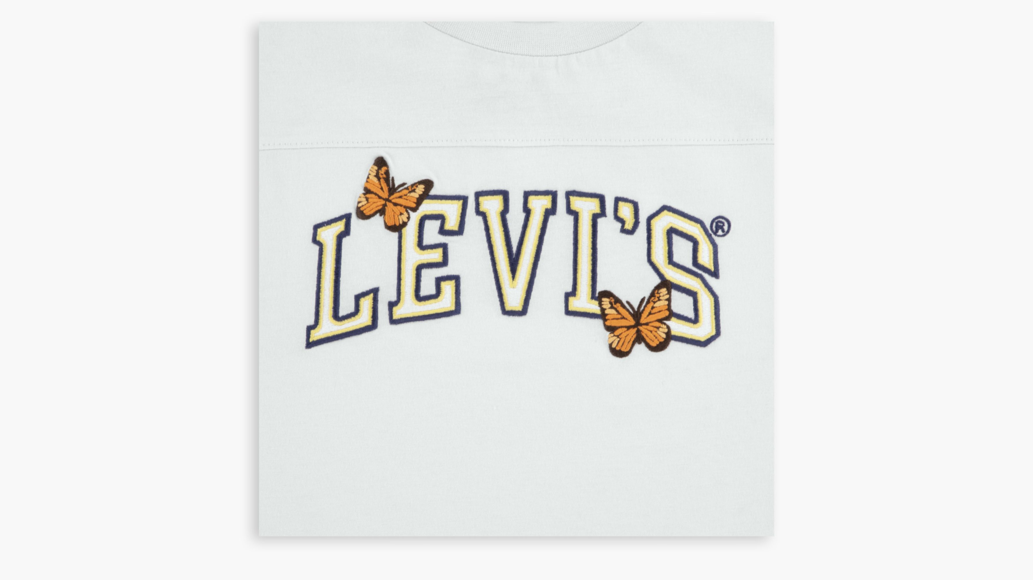 Levi's® Football Tee Big Girls S-xl - Blue | Levi's® US