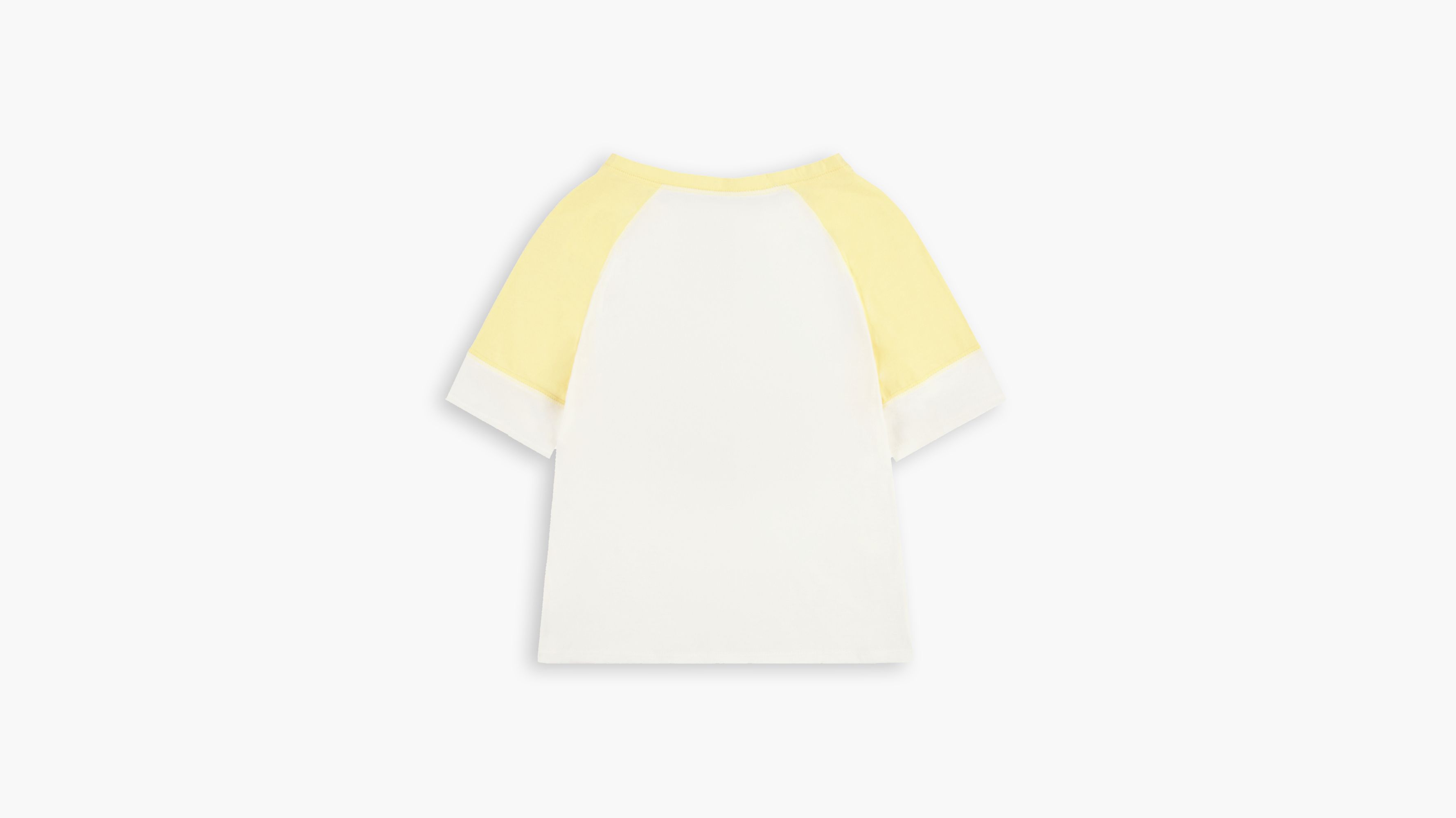 Checkerboard Baseball Tee Big Girls S-xl - Yellow | Levi's® US