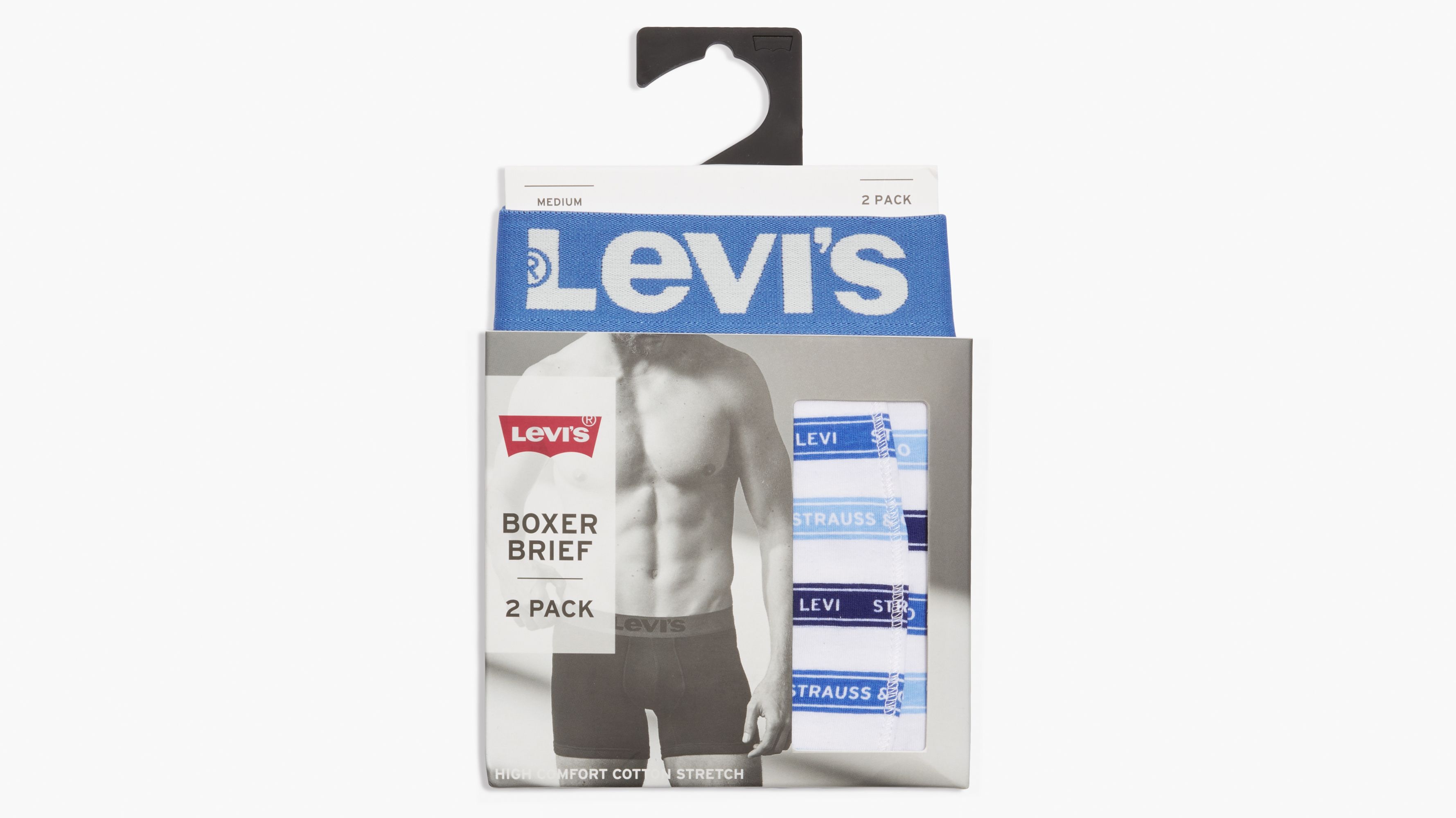 Label Stripe Boxer Brief (2 Pack) - Multi-color | Levi's® US
