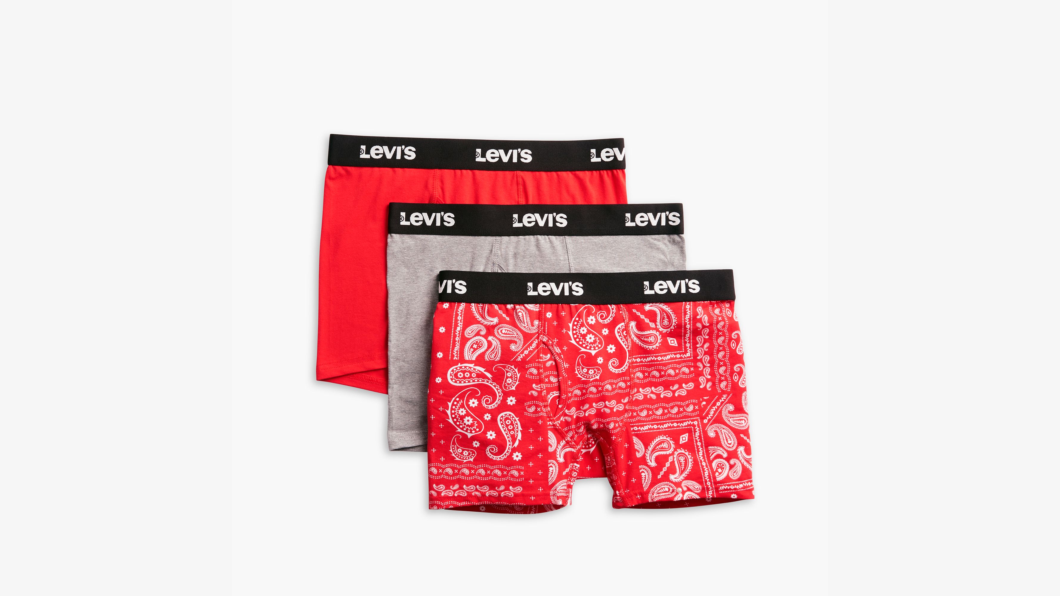 Bandana Boxer Brief (3-pack) - Multi-color | Levi's® US