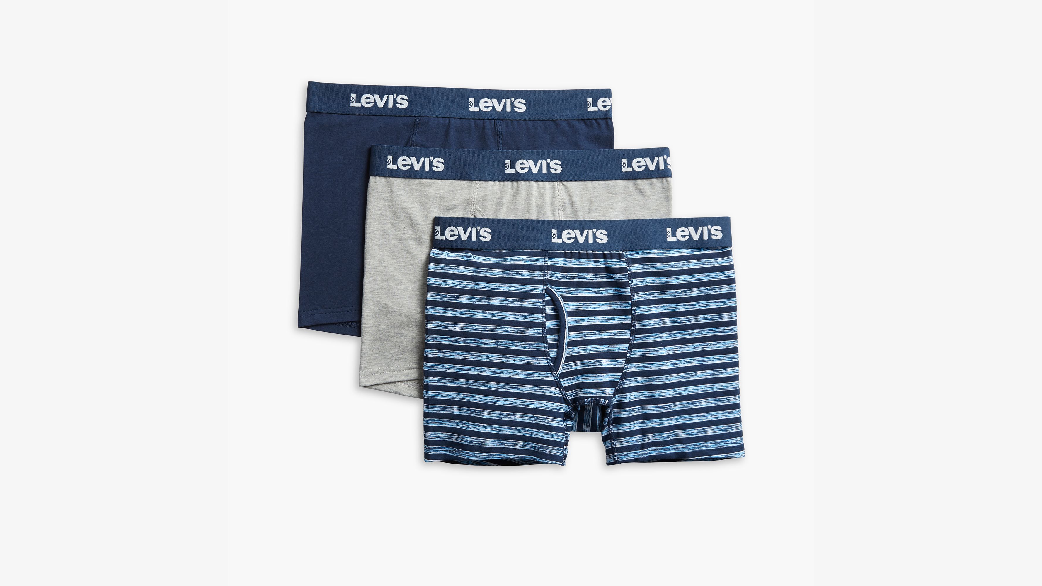 Space Dye Stripe Boxer Brief (3 Pack) - Multi-color | Levi's® US
