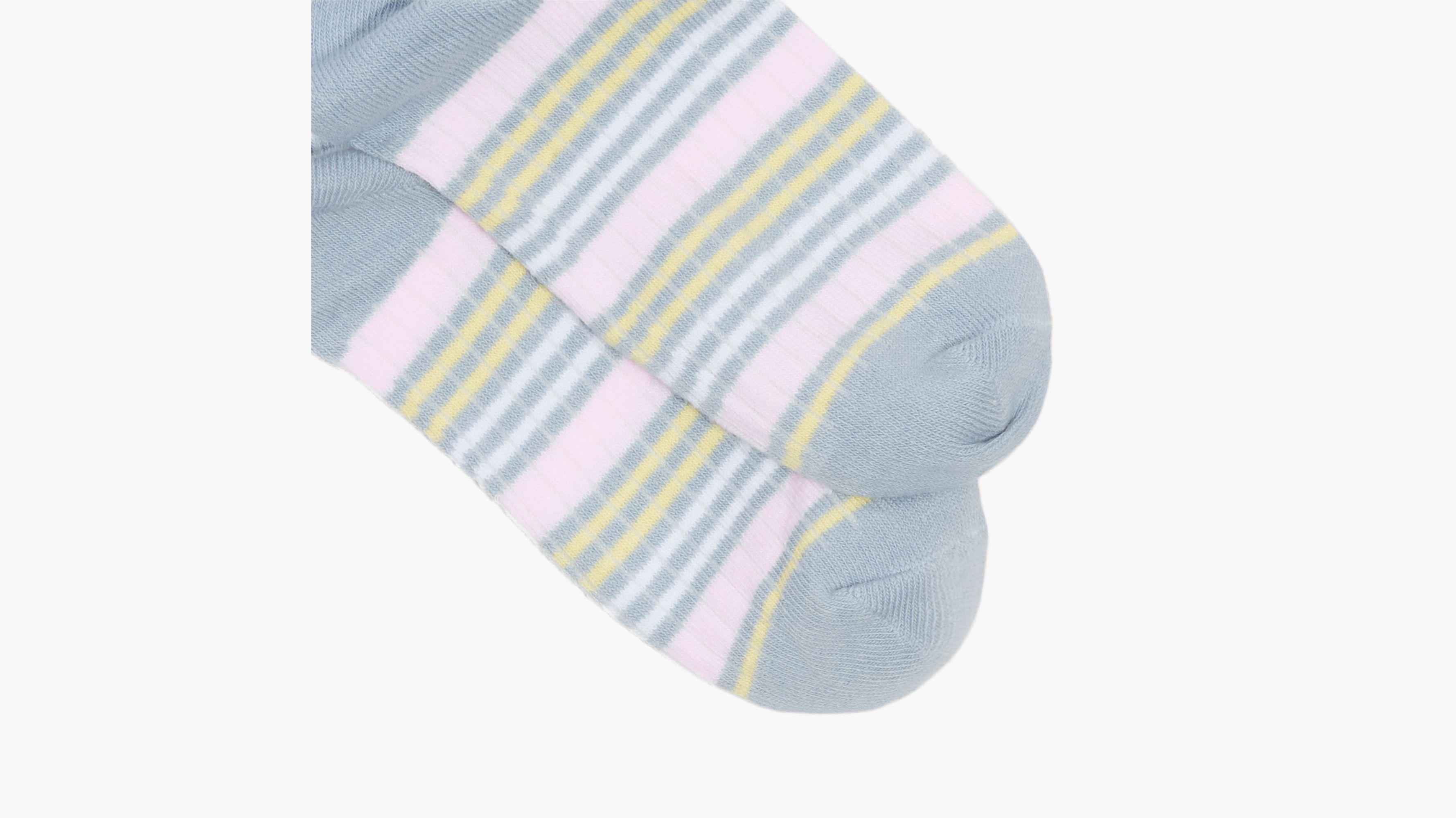 Lettuce Trim Short Cut Socks (2 Pack) - Blue | Levi's® US
