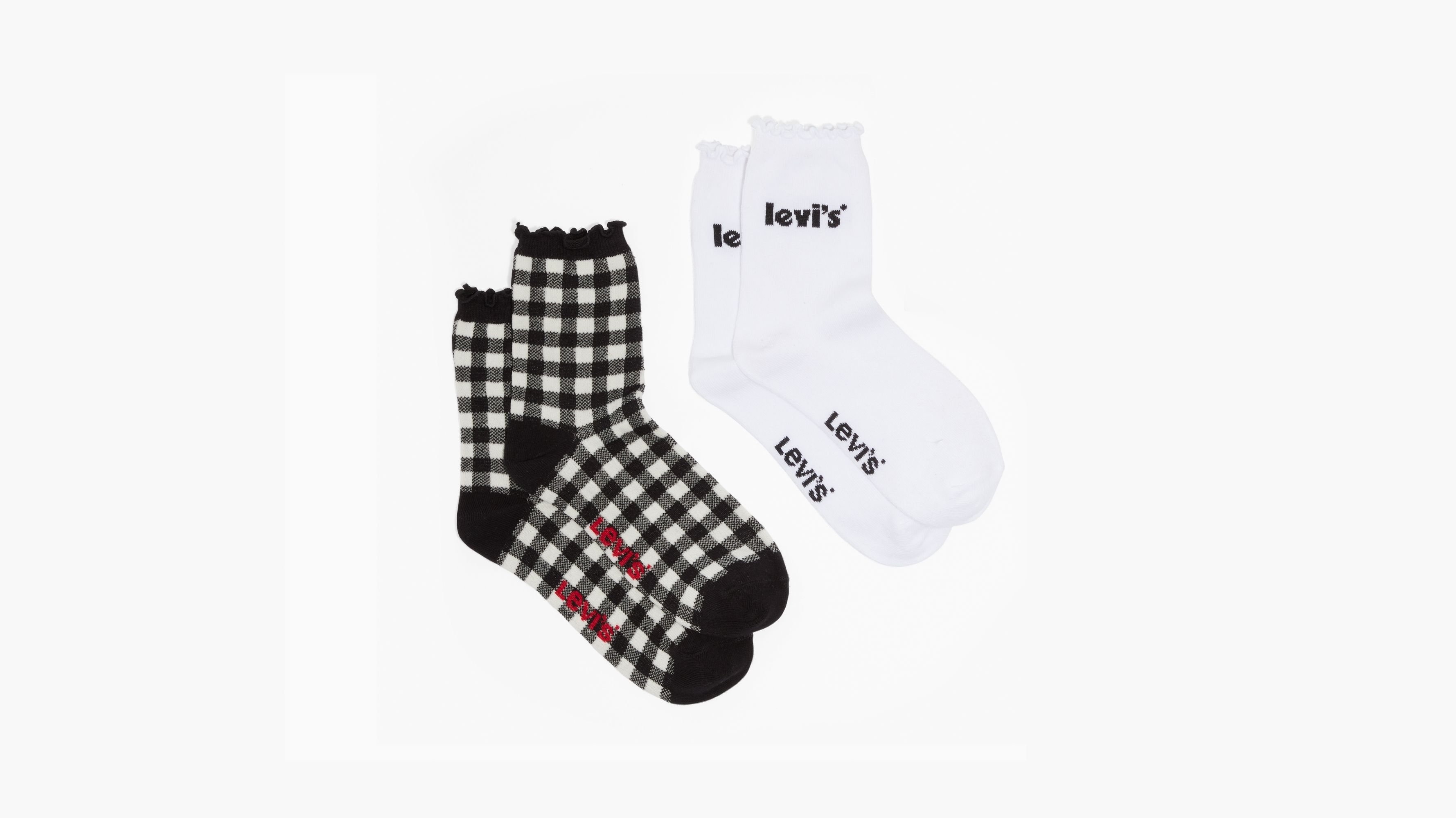 Printed Short Cut Socks (2 Pack) - Multi-color | Levi's® US