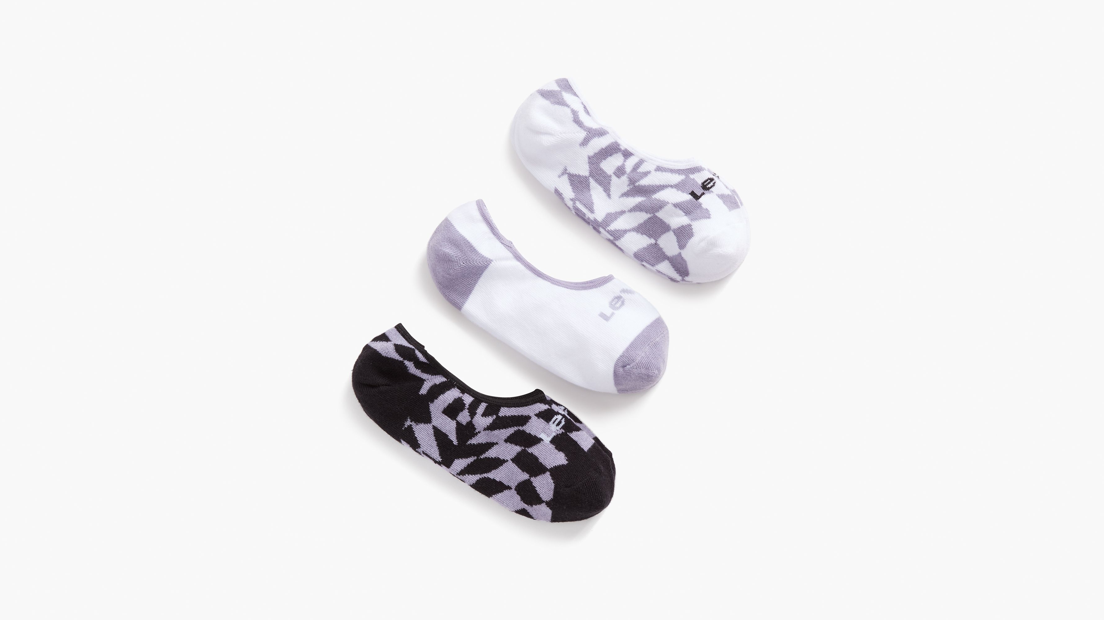 Harper Geo Footie Socks (3 Pack) - Multi-color | Levi's® US