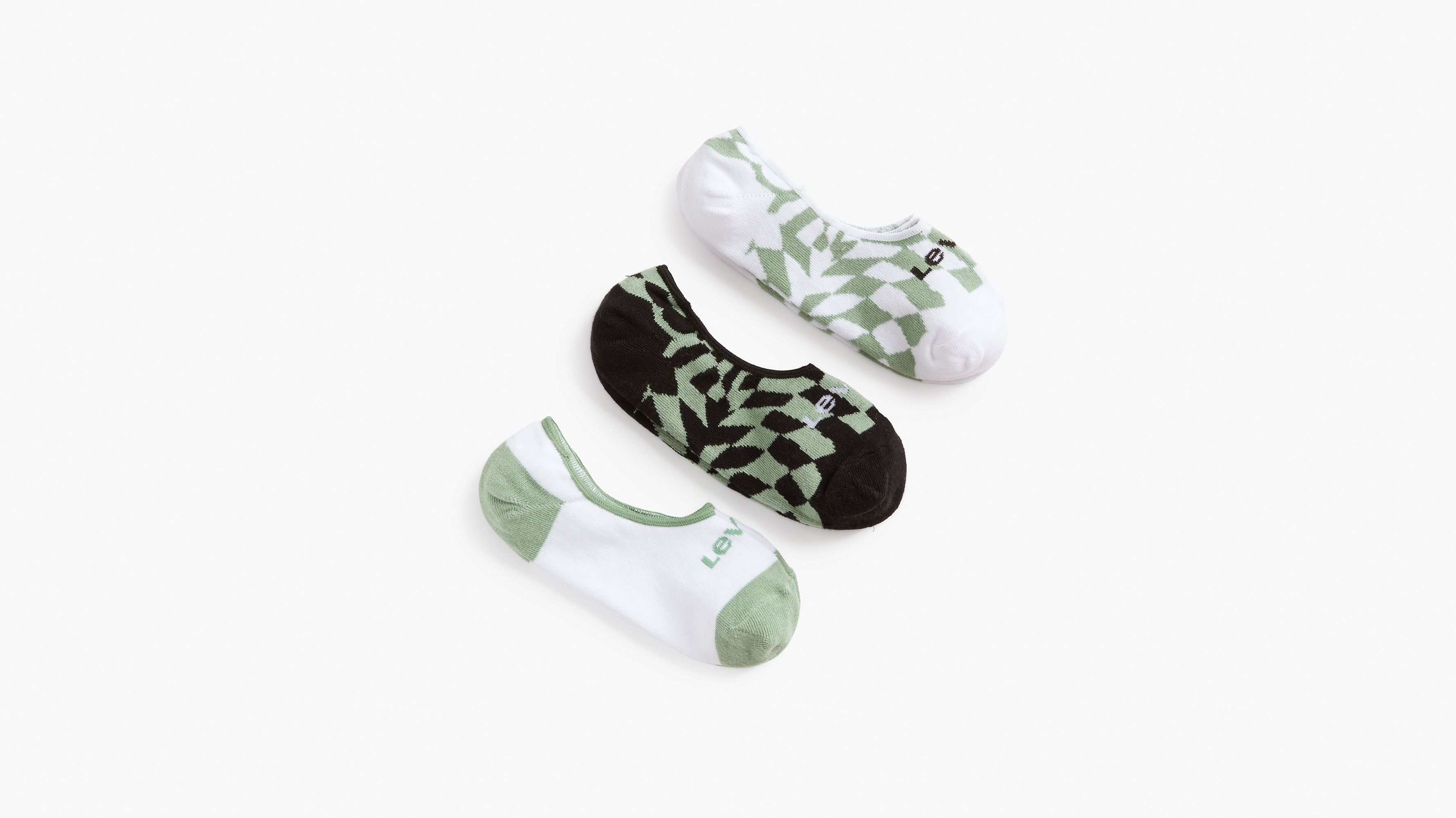 Harper Geo Footie Socks (3 Pack) - Multi-color | Levi's® US