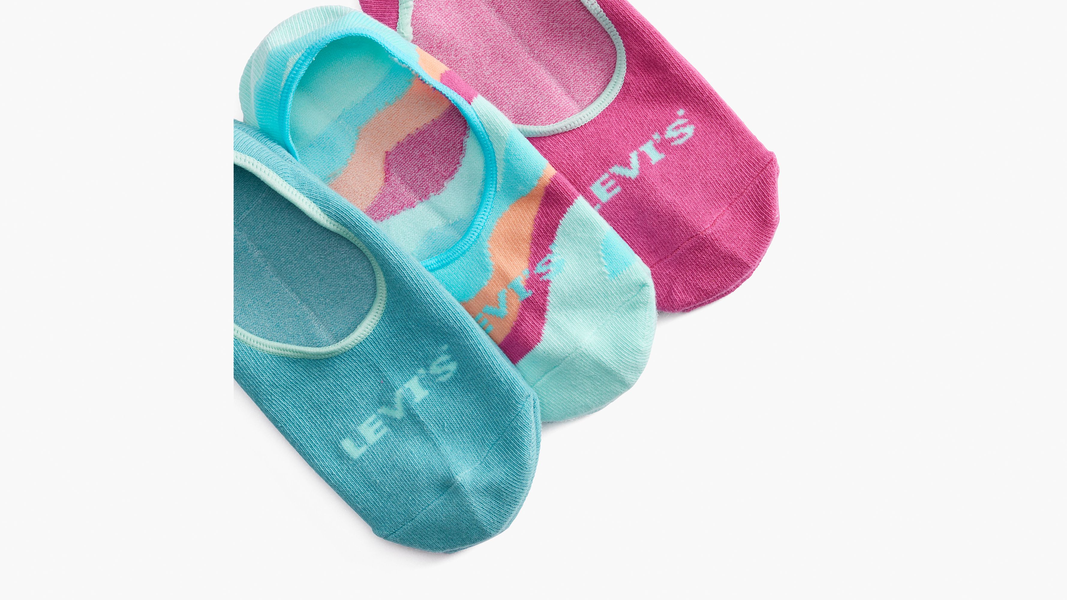 Coastal Wave No Show Socks - Multi-color | Levi's® US
