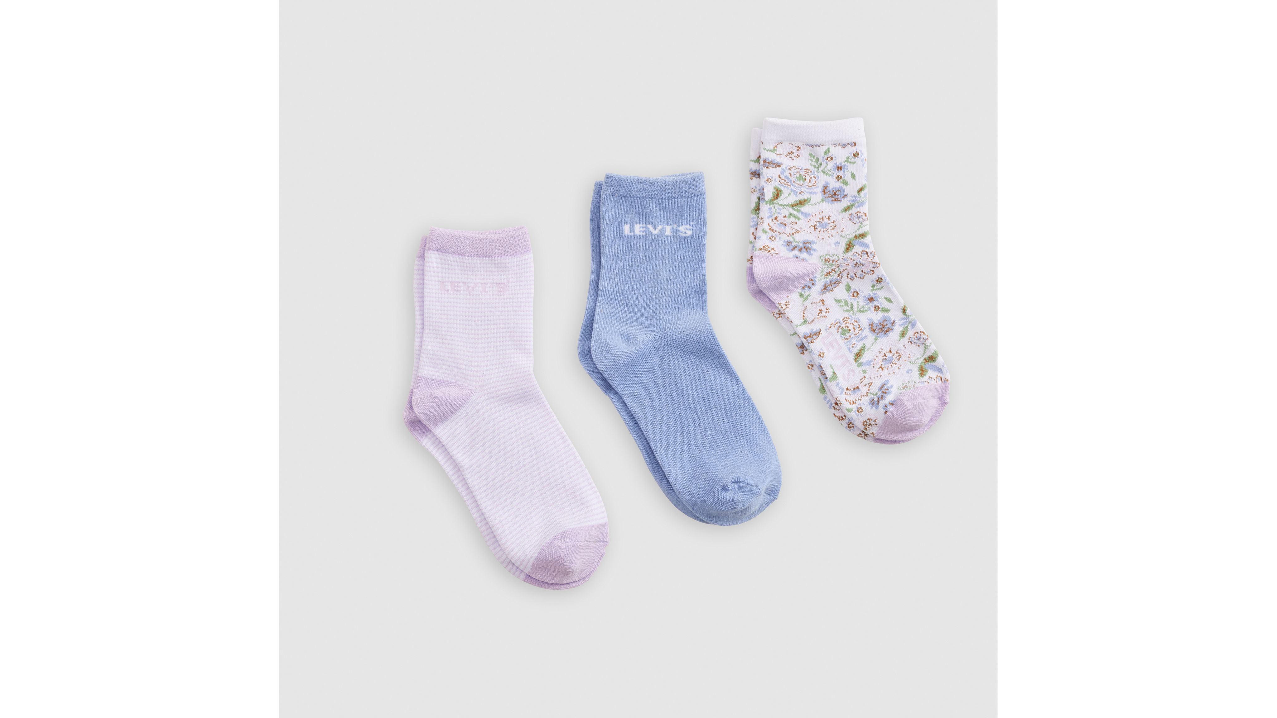 Tapestry Floral Short Cut Socks - Multi-color | Levi's® US