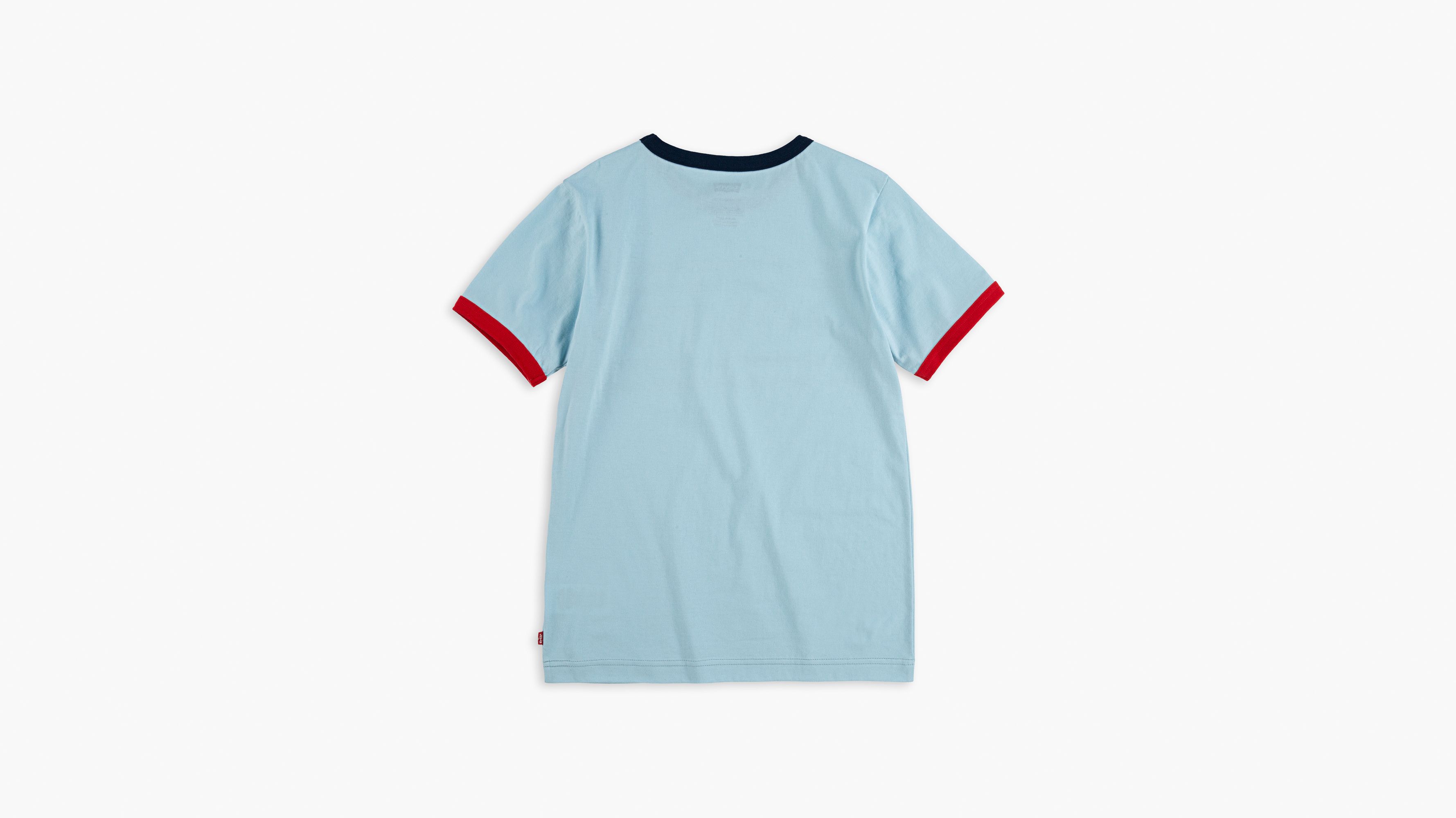 Big Boys S-xl Levi's® Stripe Ringer Tee Shirt - Blue | Levi's® US