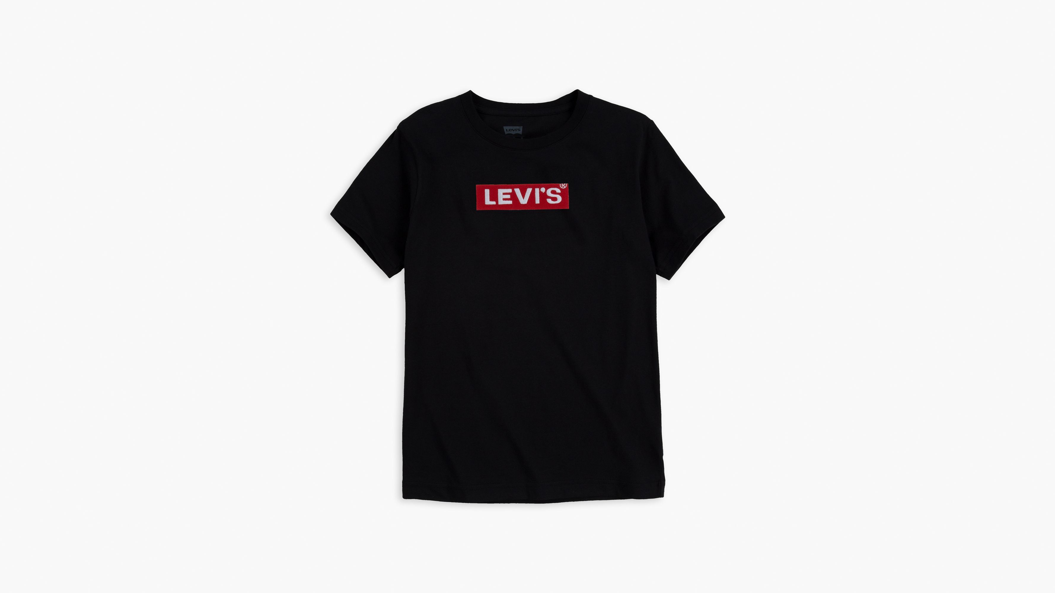 Big Boys S-xl Levi’s® Box Tab Tee Shirt - Black | Levi's® US