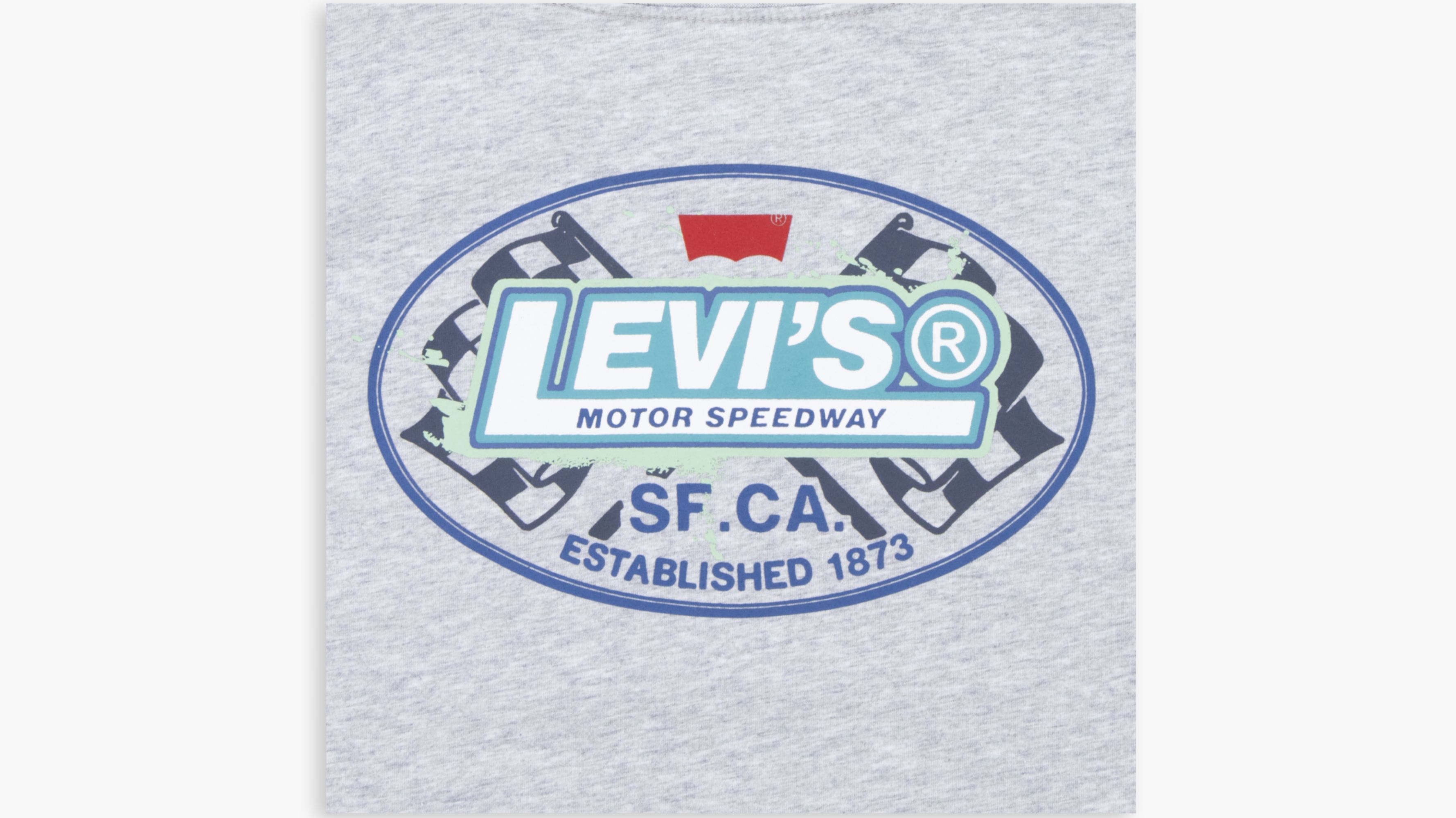 Racing Flag Tee Big Boys 8-20 - Grey | Levi's® US